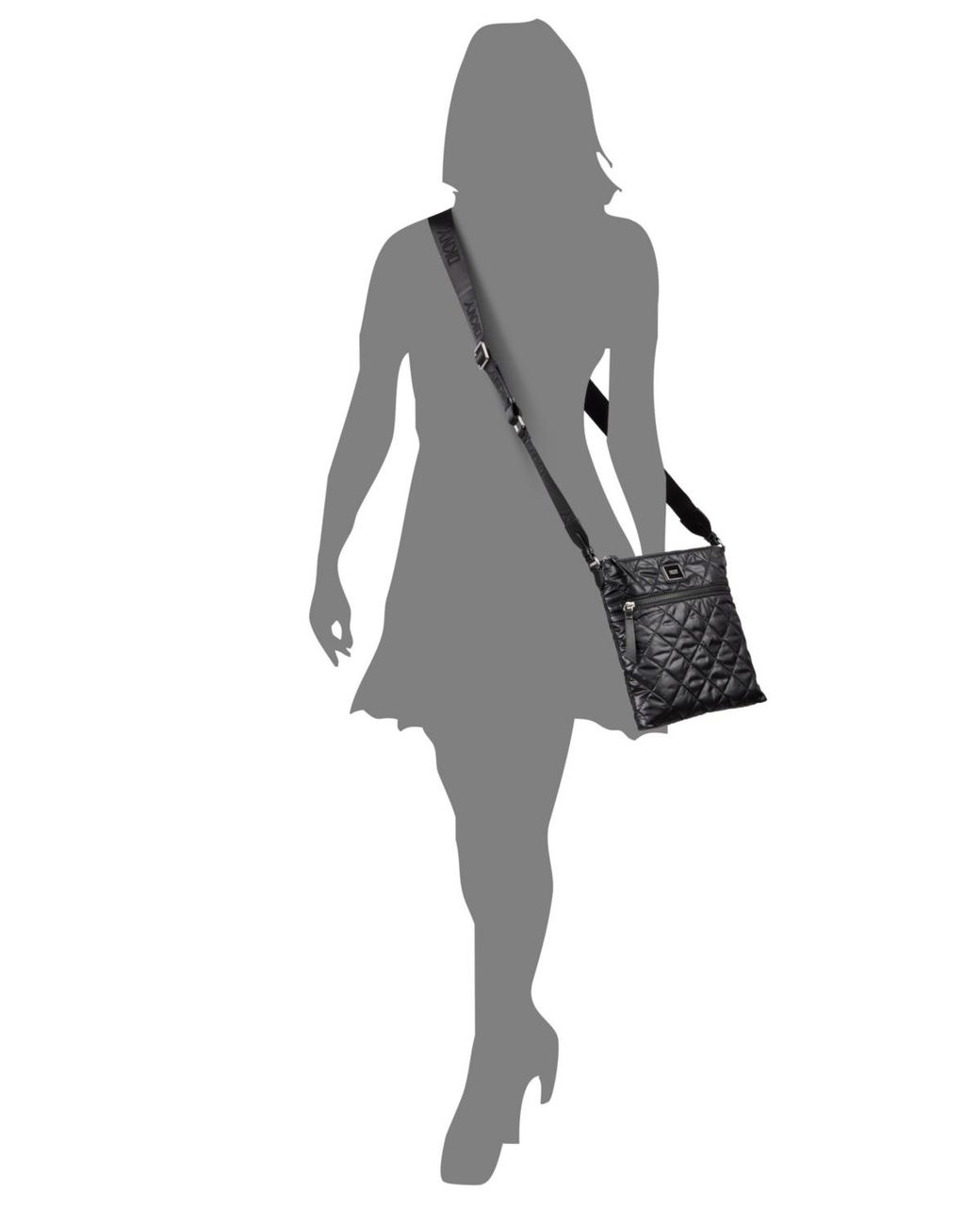 DKNY Lyla Crossbody in Black | Lyst
