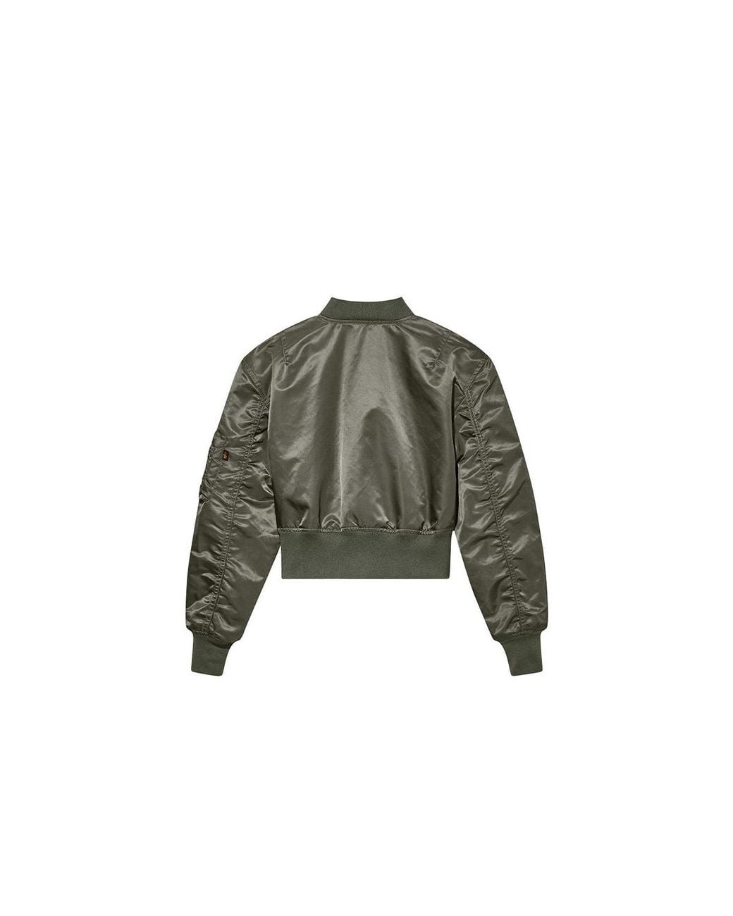 Alpha Industries L-2b Cropped Gen Ii Flight Jacket W in Black | Lyst