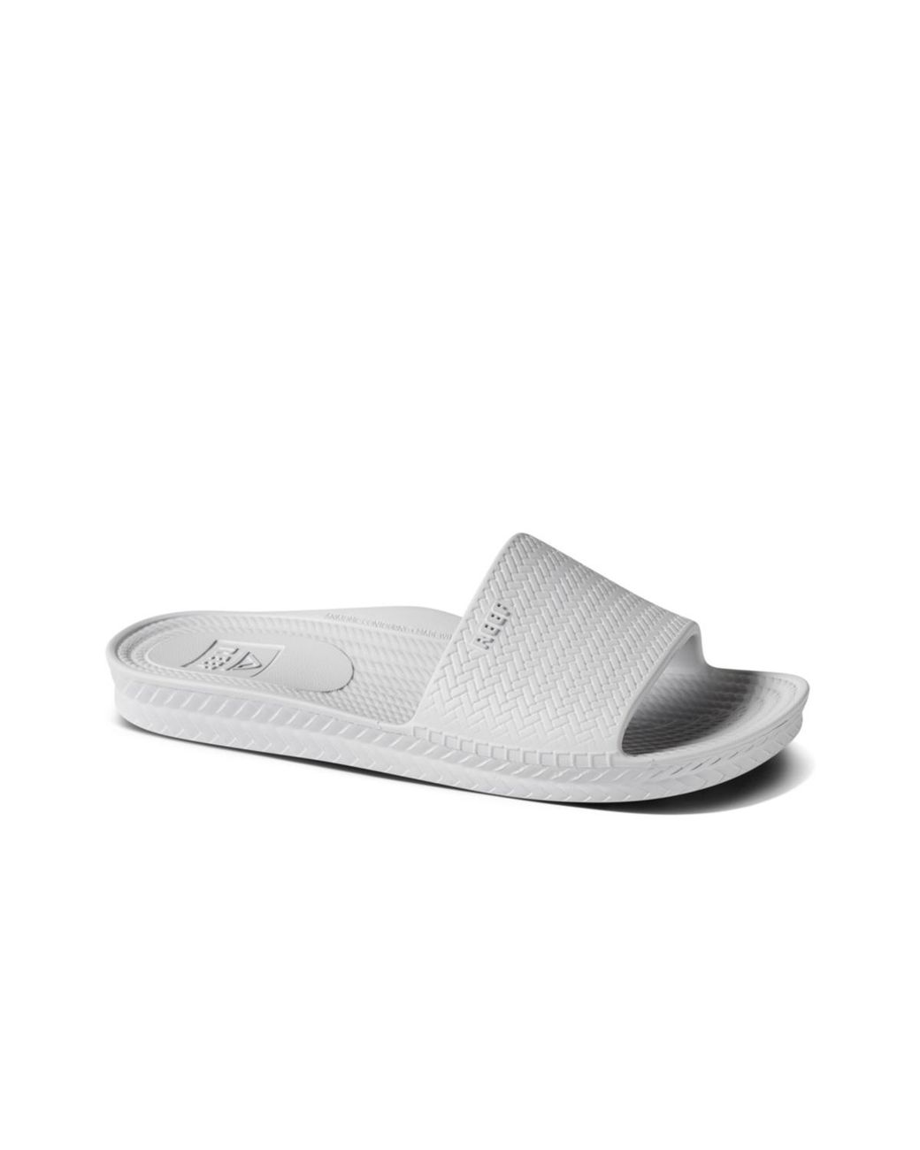 Reef Water Scout Slide Sandals in White | Lyst