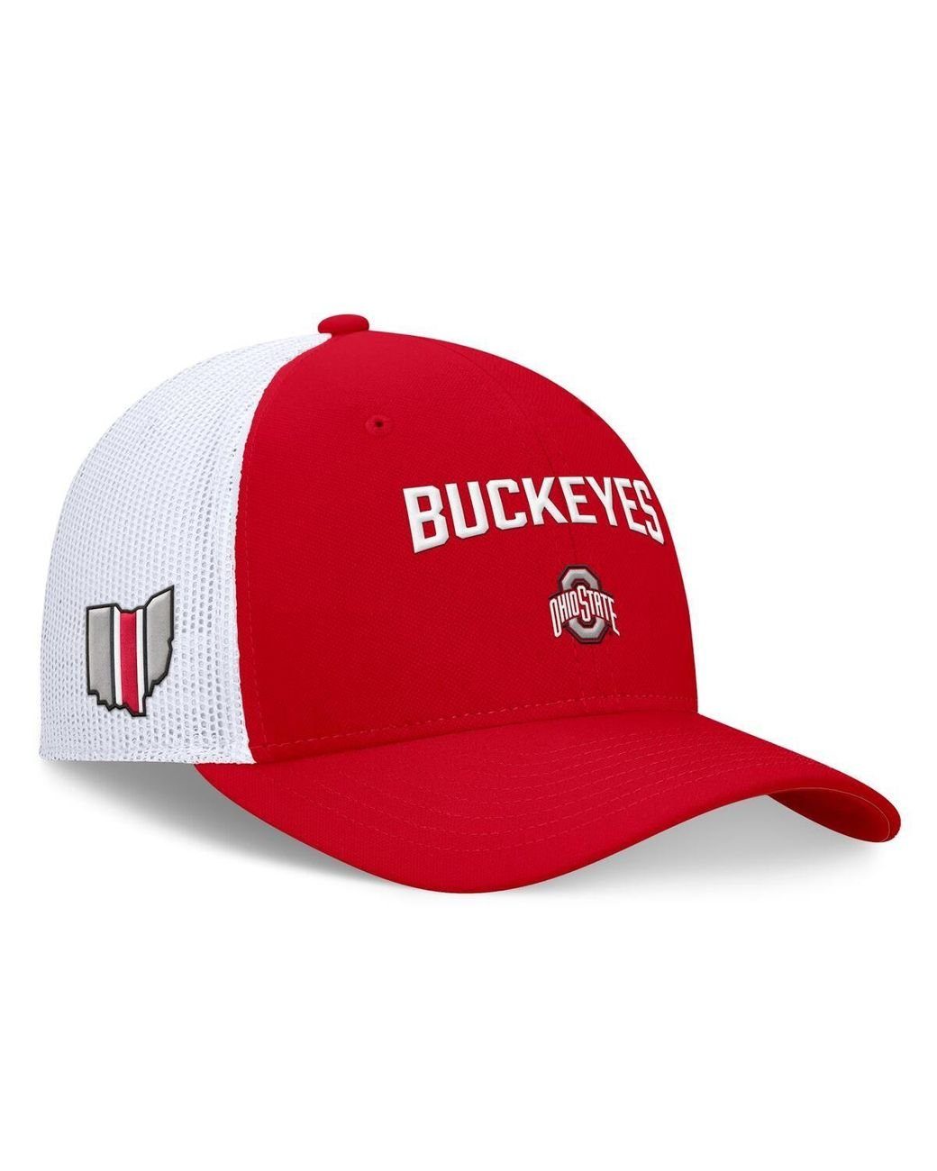 Nike Scarlet/white Ohio State Buckeyes Primetime City Trucker ...
