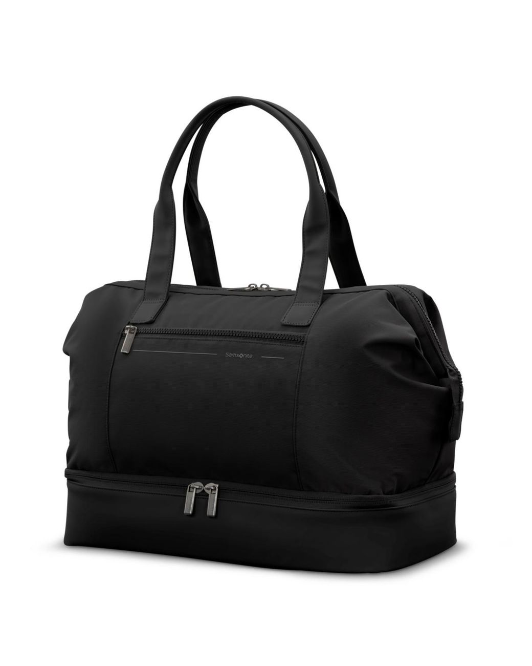 Samsonite Better Than Basics Drop Bottom Weekender Duffle in Black | Lyst