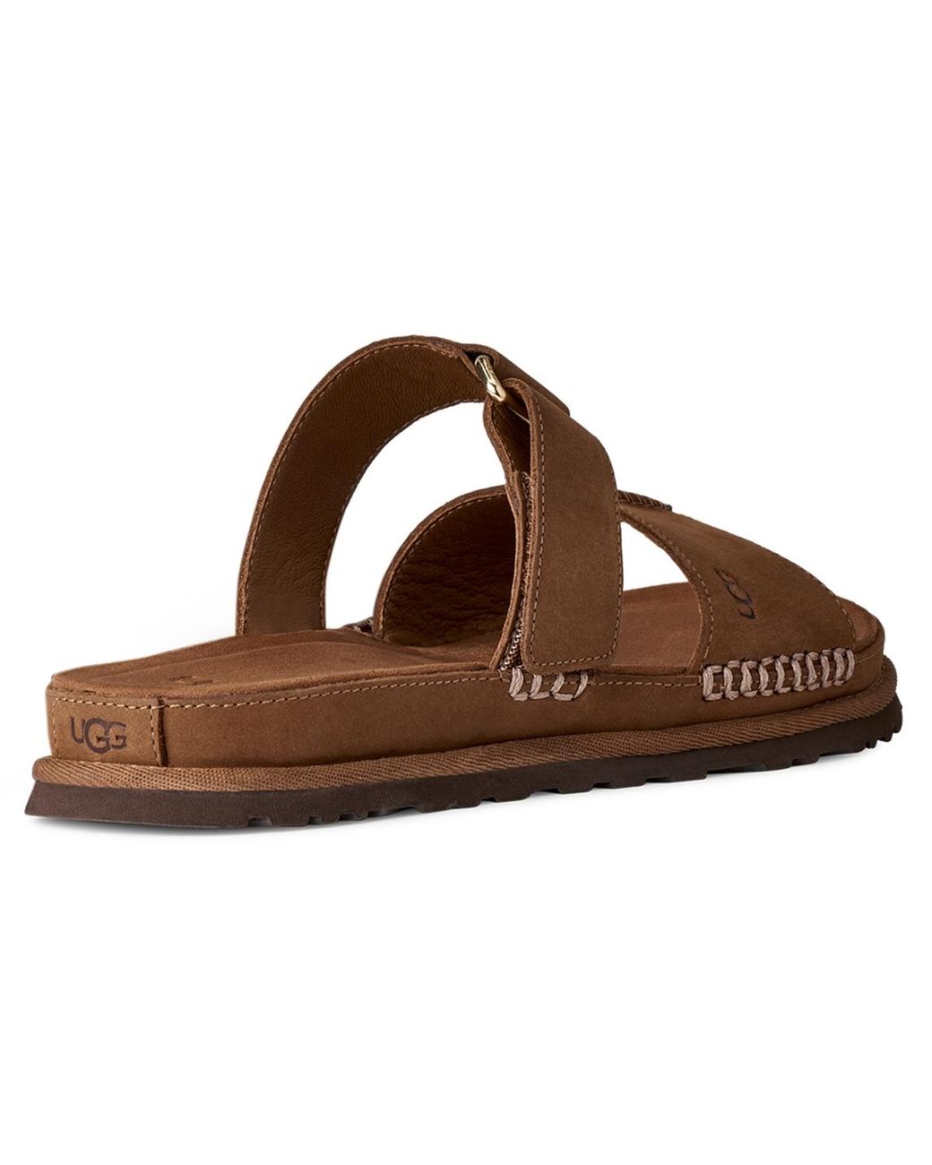 UGG Goldengaze Slide Sandals in Brown | Lyst