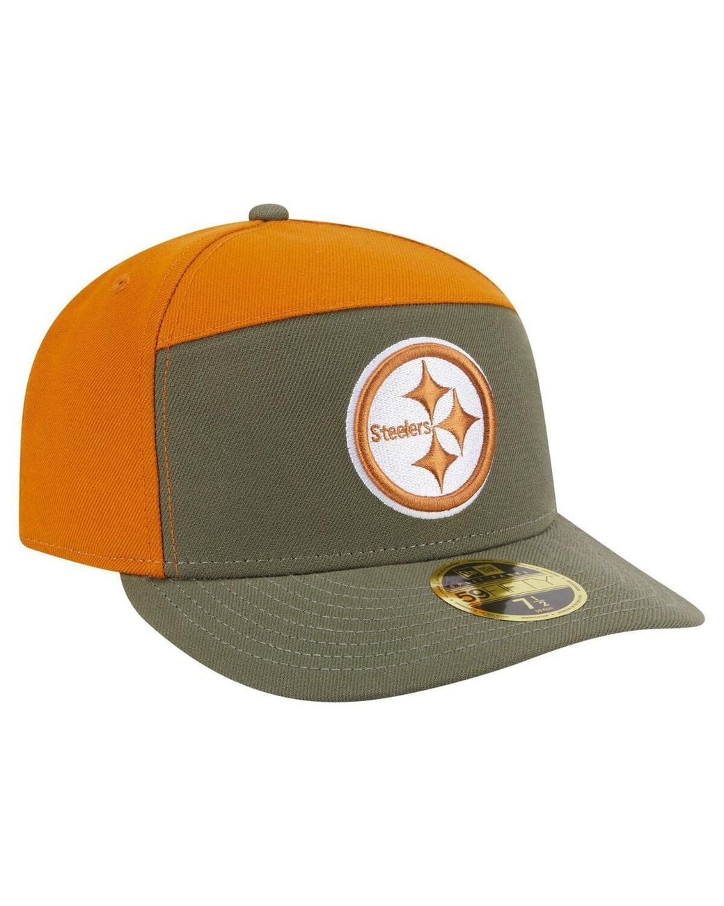 KTZ Olive/brown Pittsburgh Steelers Two-tone Color Pack Split Panel ...