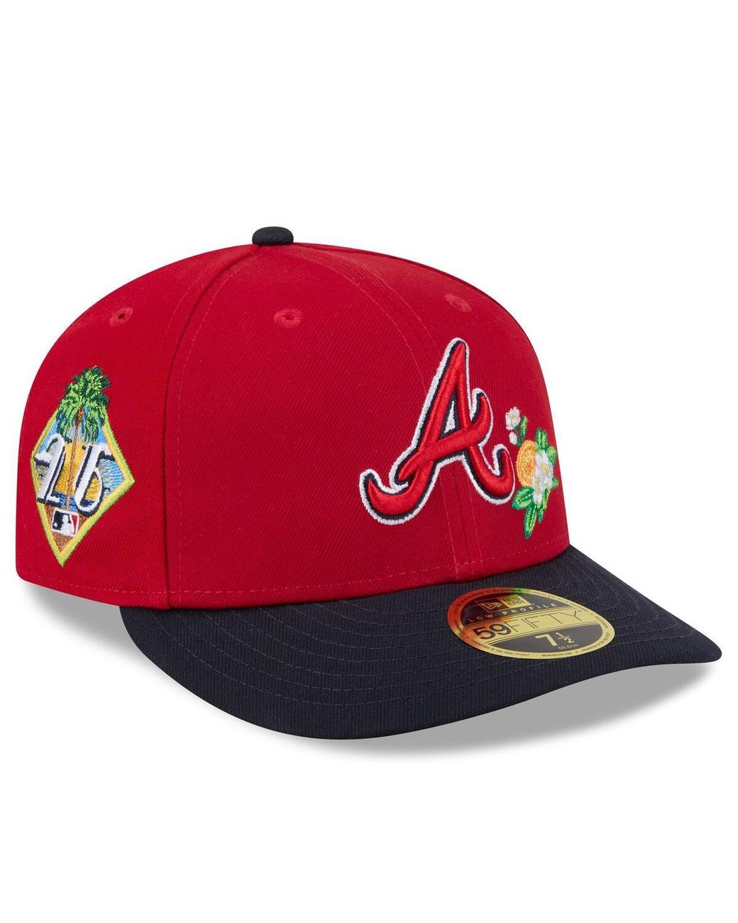 KTZ Red/navy Atlanta Braves 2026 Spring Training Low Profile 59fifty ...