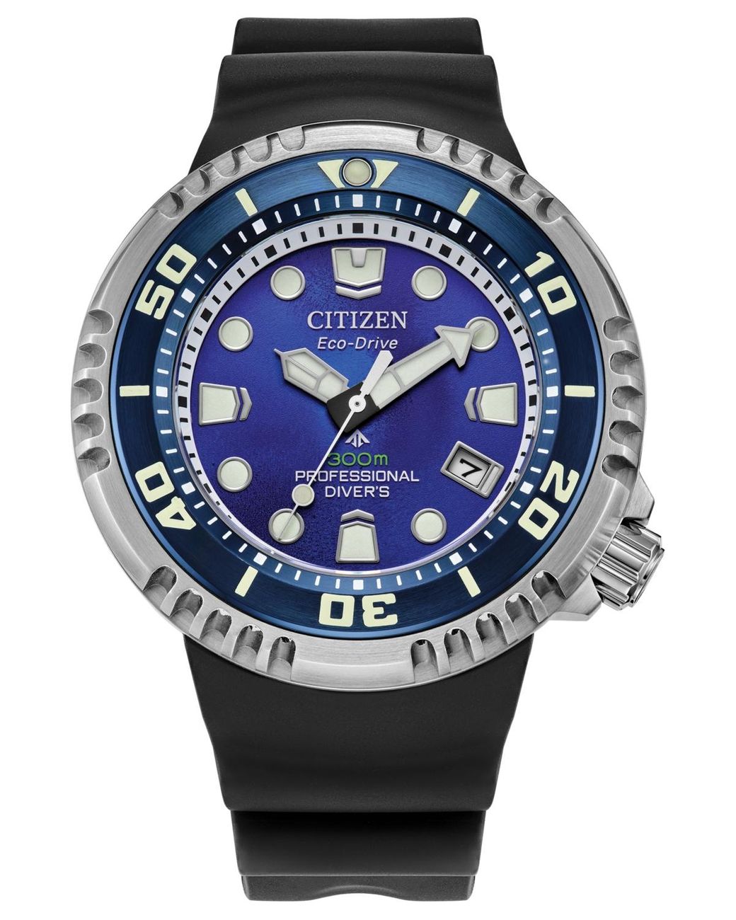 Citizen Promaster Dive Benebiol Pu Strap Watch 46mm in Black for Men | Lyst