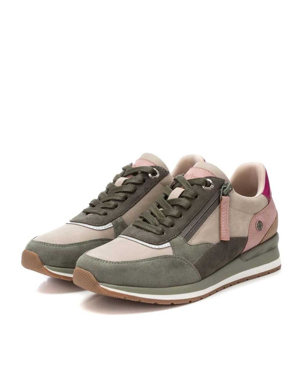 Xti Casual Sneakers By in Green | Lyst