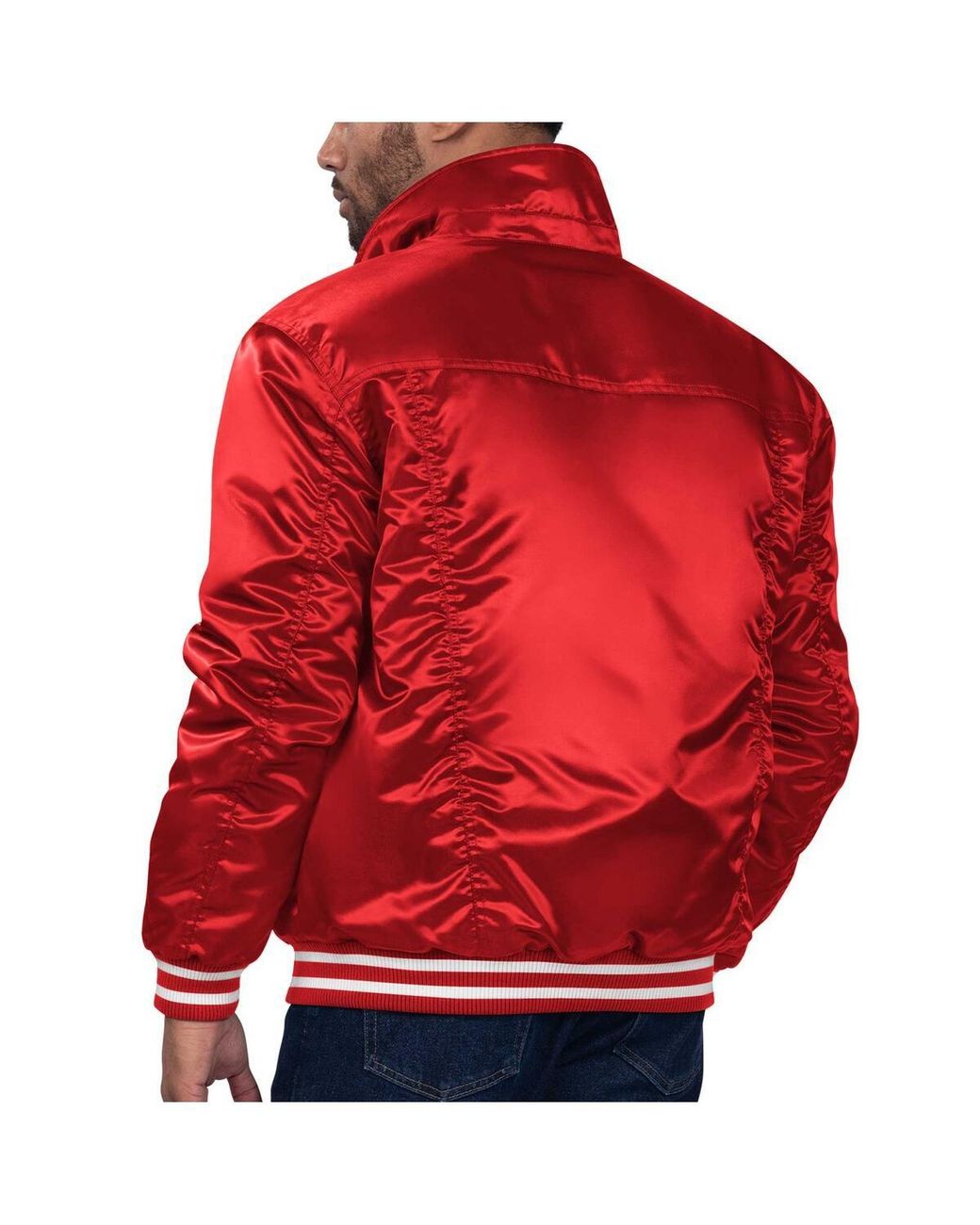 Levi's Starter X Arizona Diamondbacks Silver Tab Satin Full-snap ...
