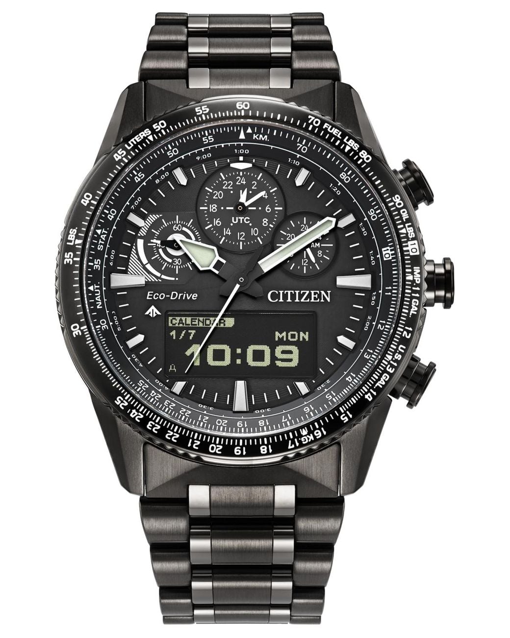 Citizen Promaster Skyhawk U830 Analog-digital Stainless Steel Bracelet ...