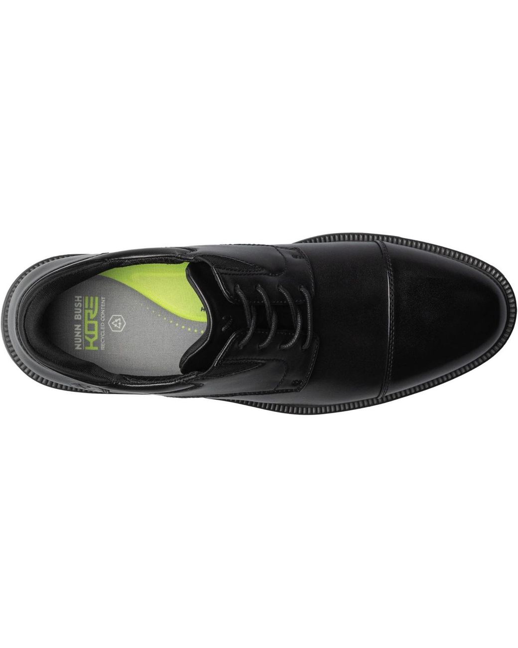 Nunn Bush Kore Ez Icon Cap Toe Oxfords in Black for Men | Lyst