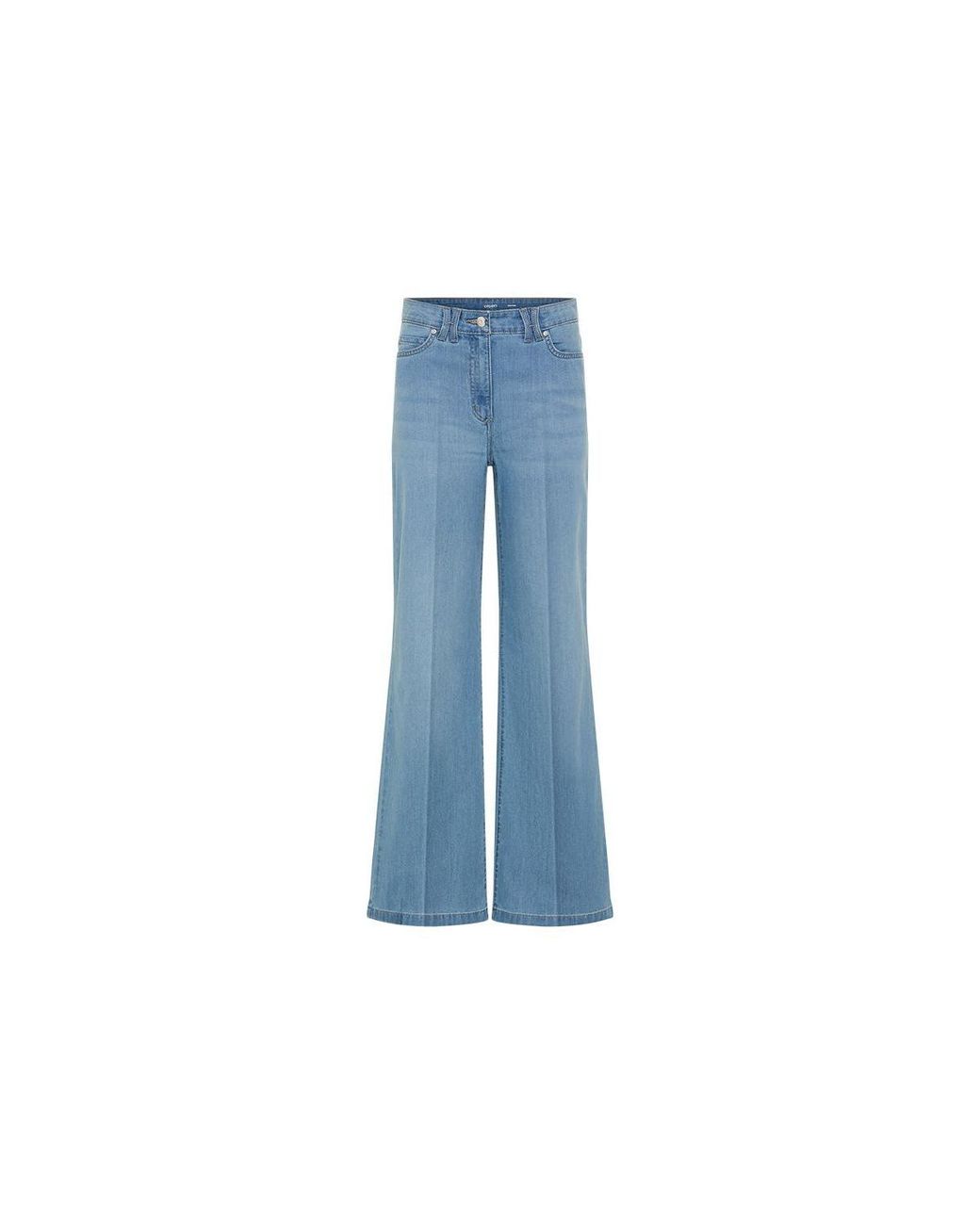 Olsen Anna Fit Wide Leg Jean in Blue | Lyst