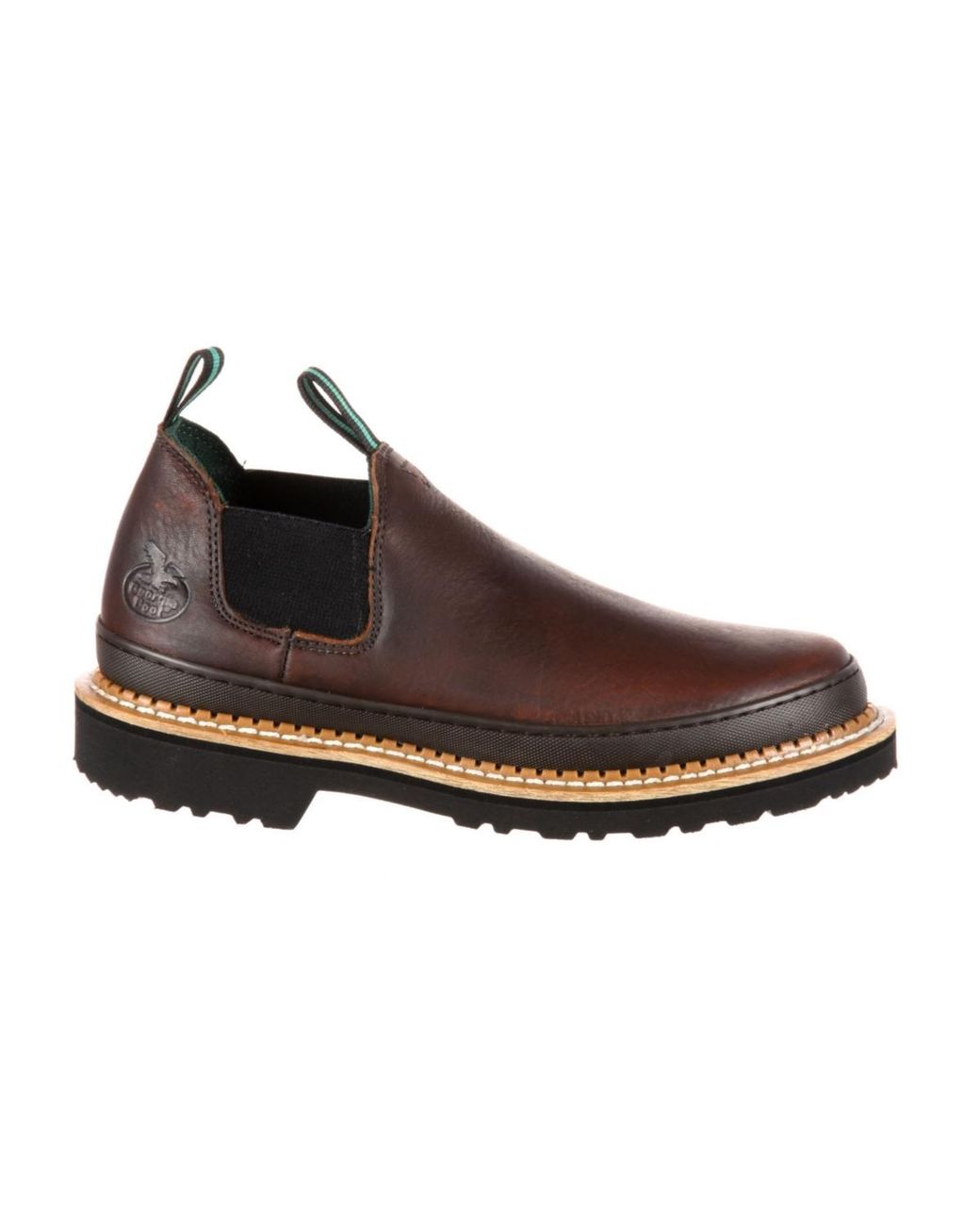 Georgia Boot Georgia Giant Romeo Steel Toe Work Shoe in Brown for Men ...