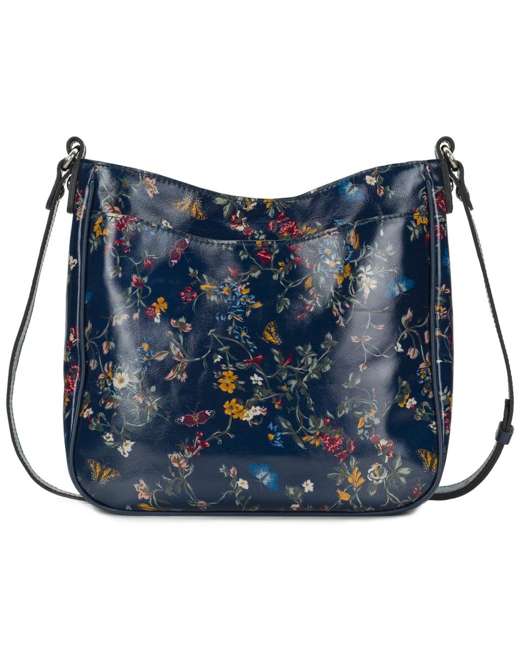 Patricia Nash Emeline Small Leather Crossbody in Blue | Lyst
