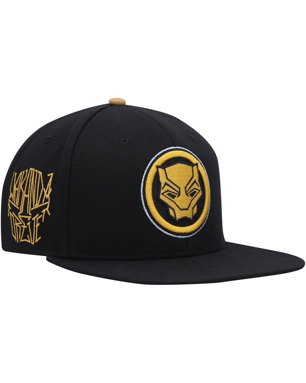 Marvel Panther Snapback Hat in Black for Men | Lyst