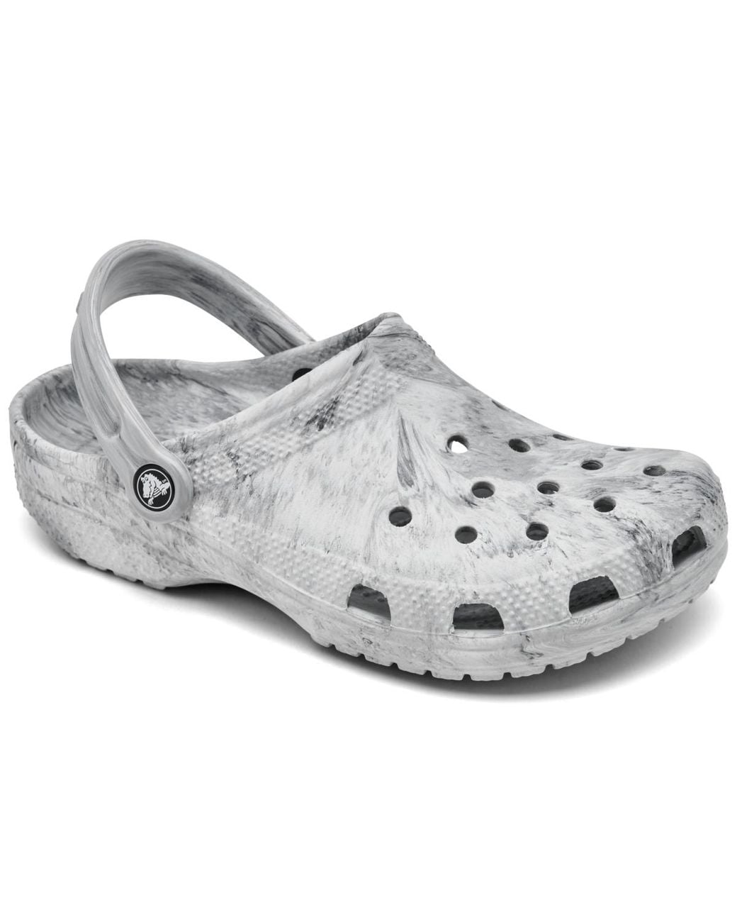 Crocs™ Big Kids Classic Watercolor Marble Clog Sandals From Finish Line ...