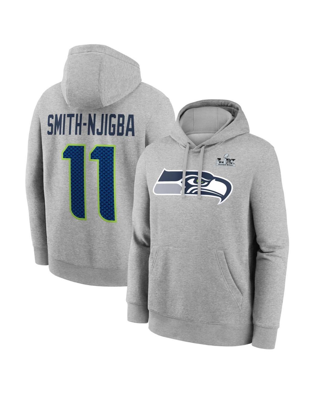 Nike Jaxon Smith-njigba Seattle Seahawks Super Bowl Lx Patch Name ...
