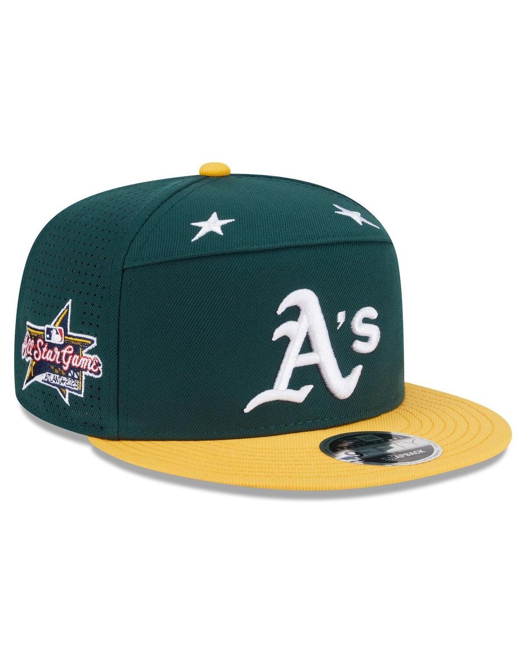 KTZ Green/gold Athletics 2025 Mlb All-star Game Side Patch 9fifty ...