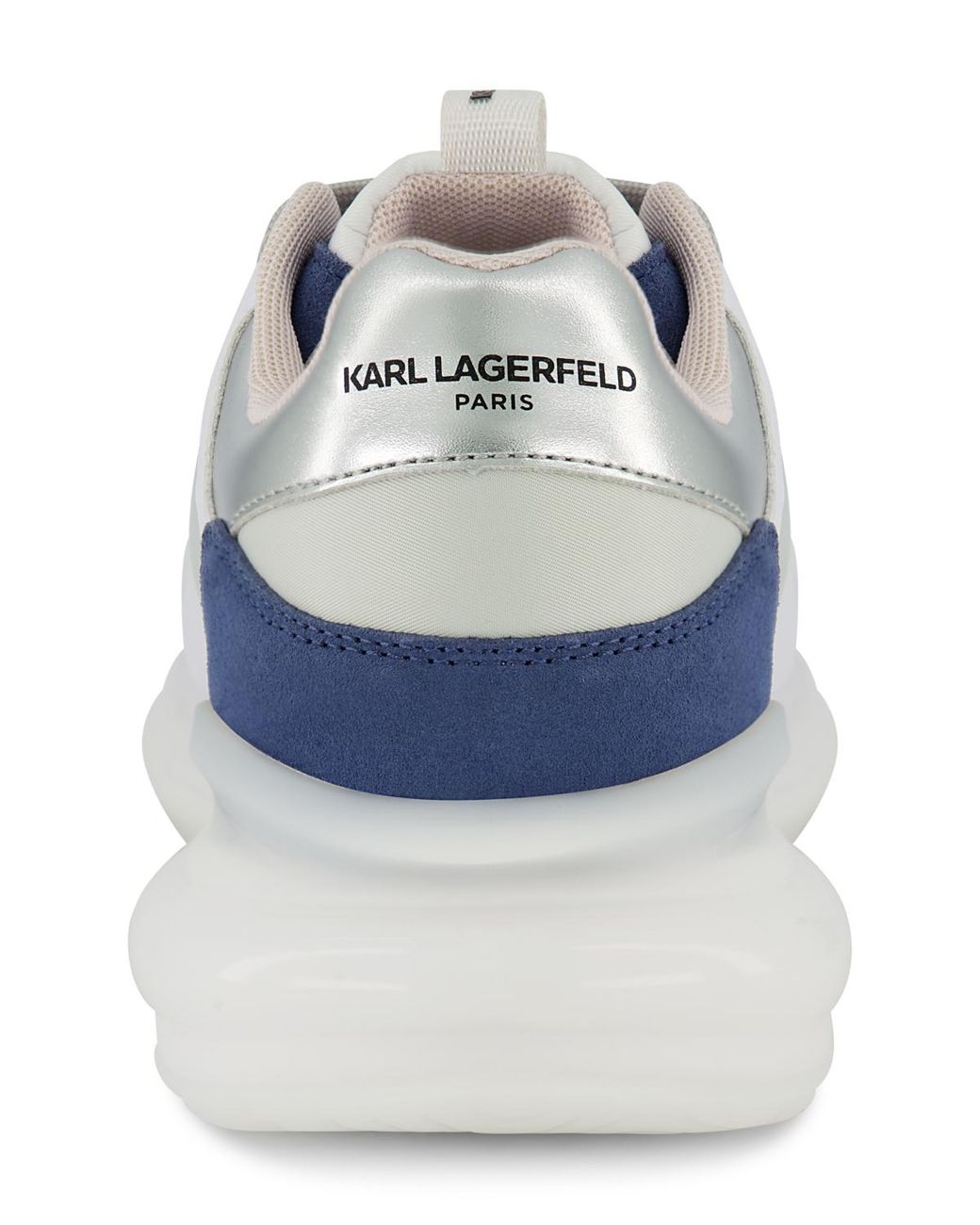 KARL LAGERFELD Side Logo Head Patch Running Sneakers in White for Men ...