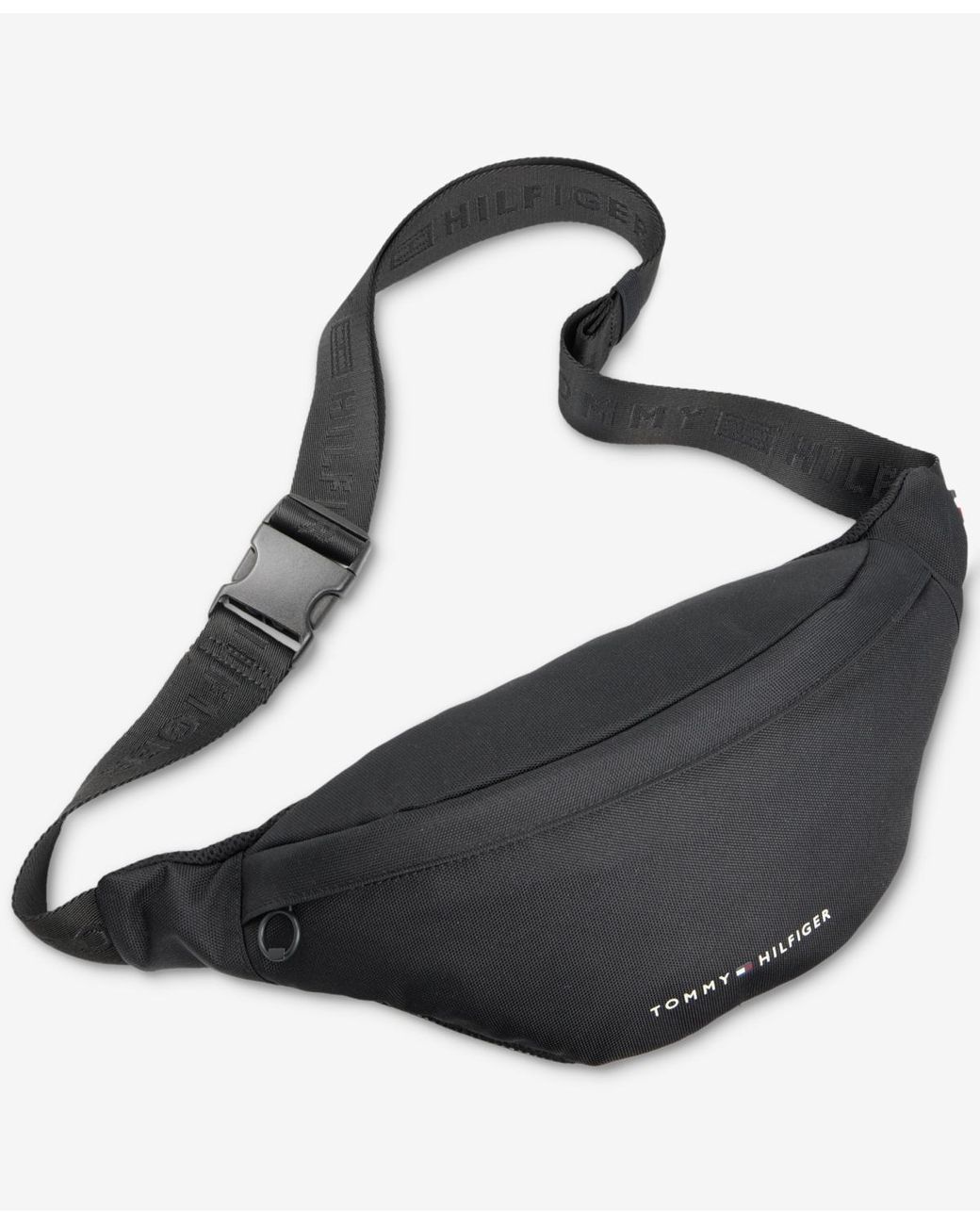 Tommy Hilfiger Element Logo Fanny Pack in Black for Men | Lyst