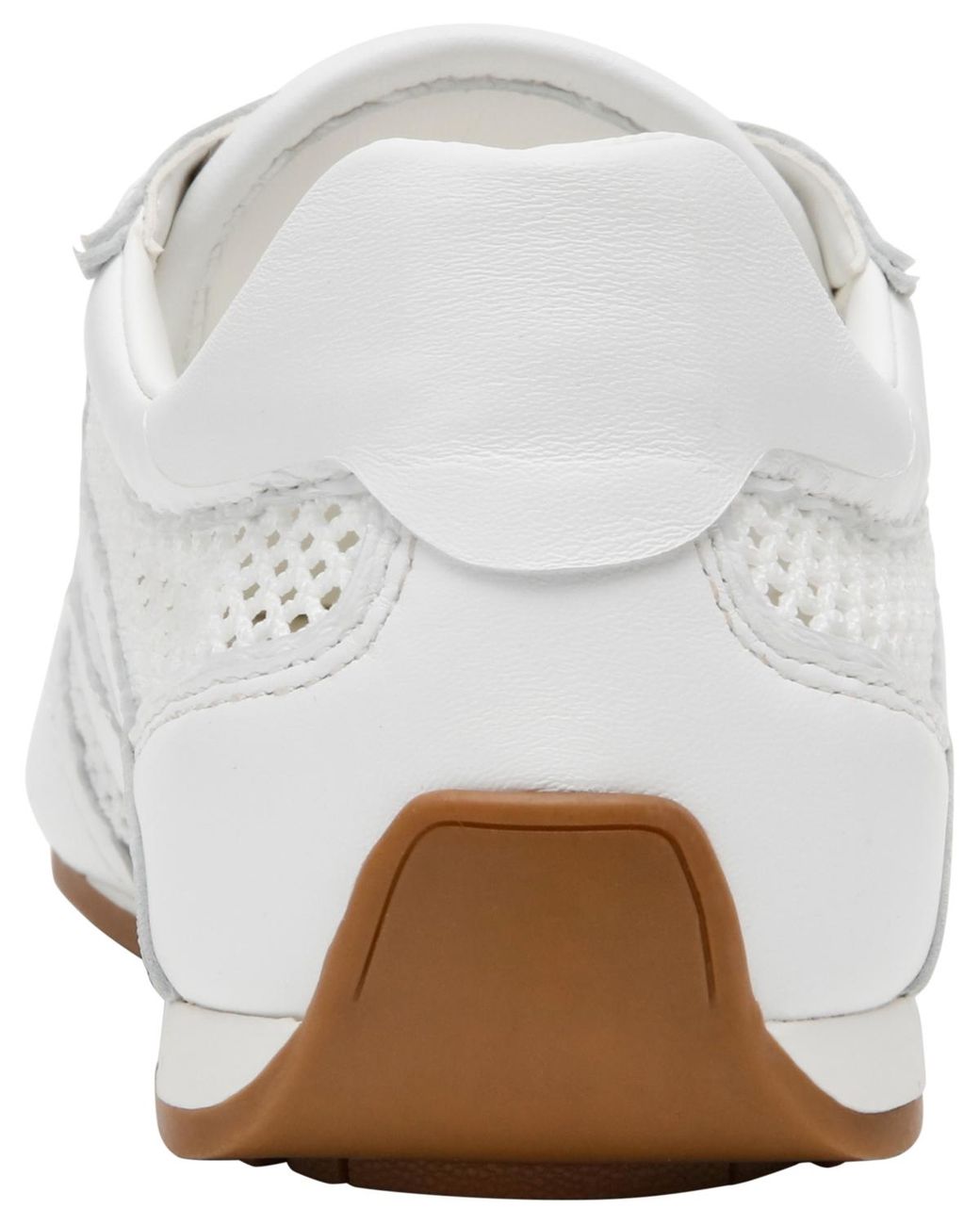 Steve Madden Abbi-mesh Lace-up Sneakers in White | Lyst