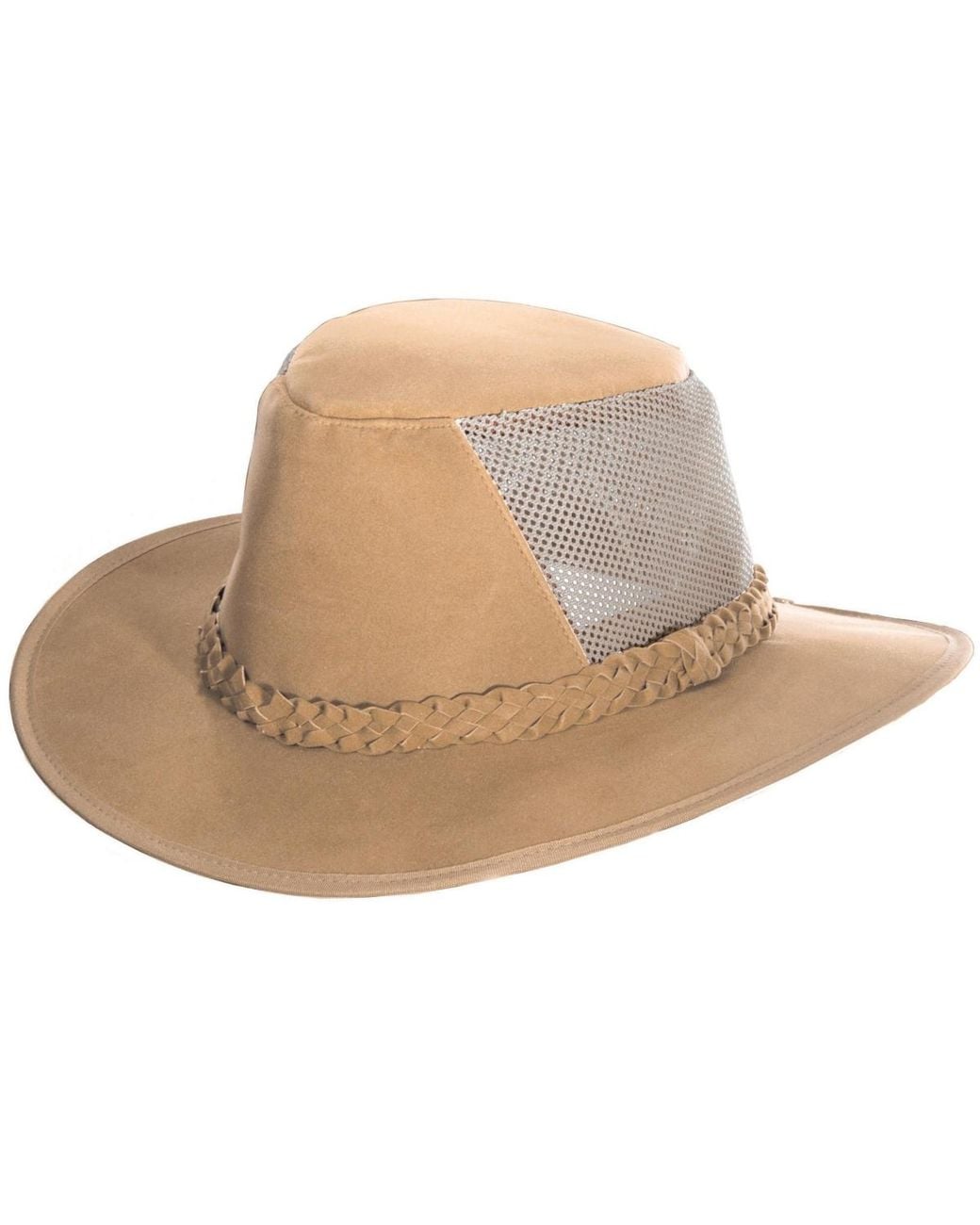 Dorfman Pacific Soaker Aussie Mesh Back Hat in Natural for Men | Lyst