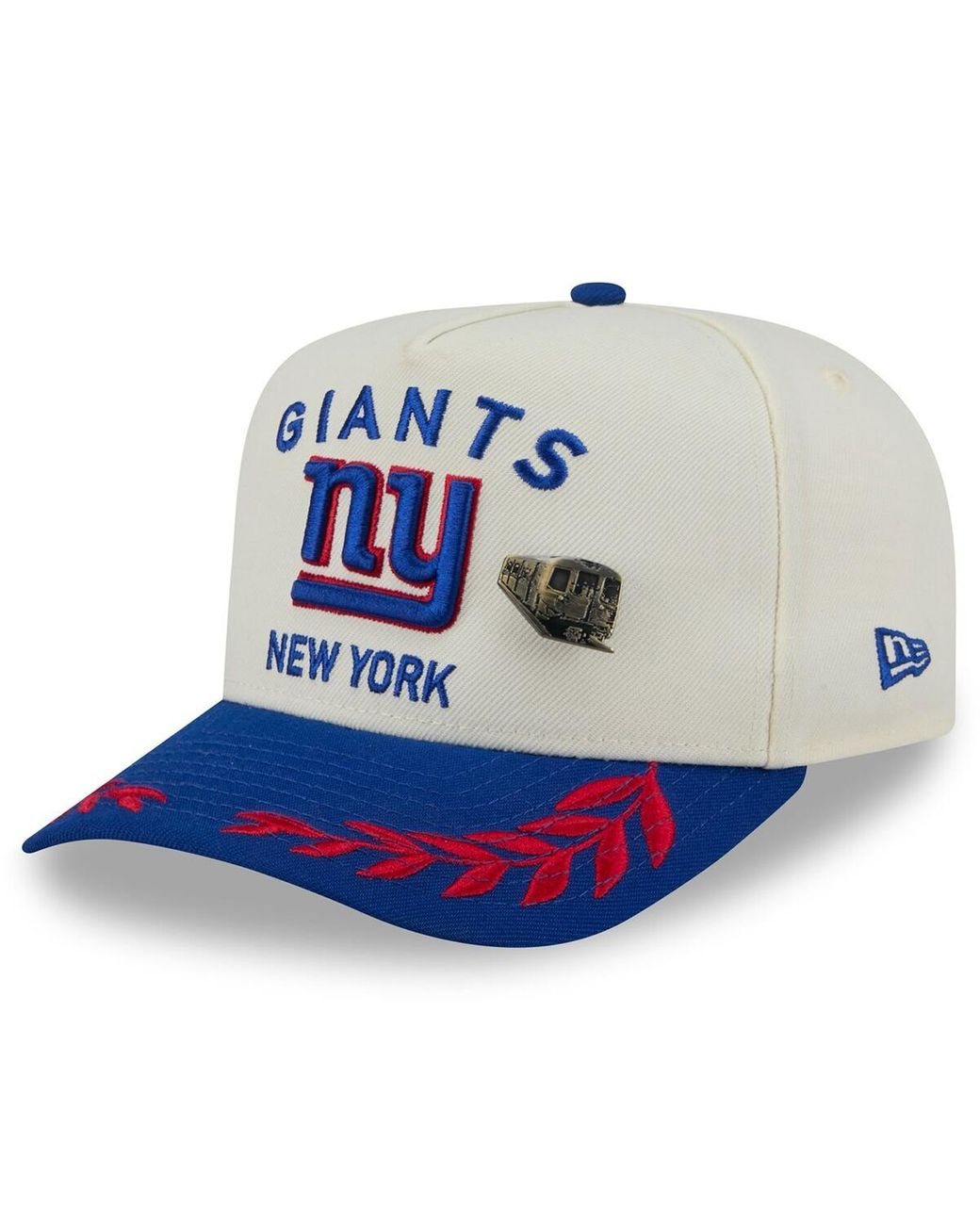 KTZ Cream/royal New York Giants 2025 Nfl Draft A-frame 59fifty Fitted ...