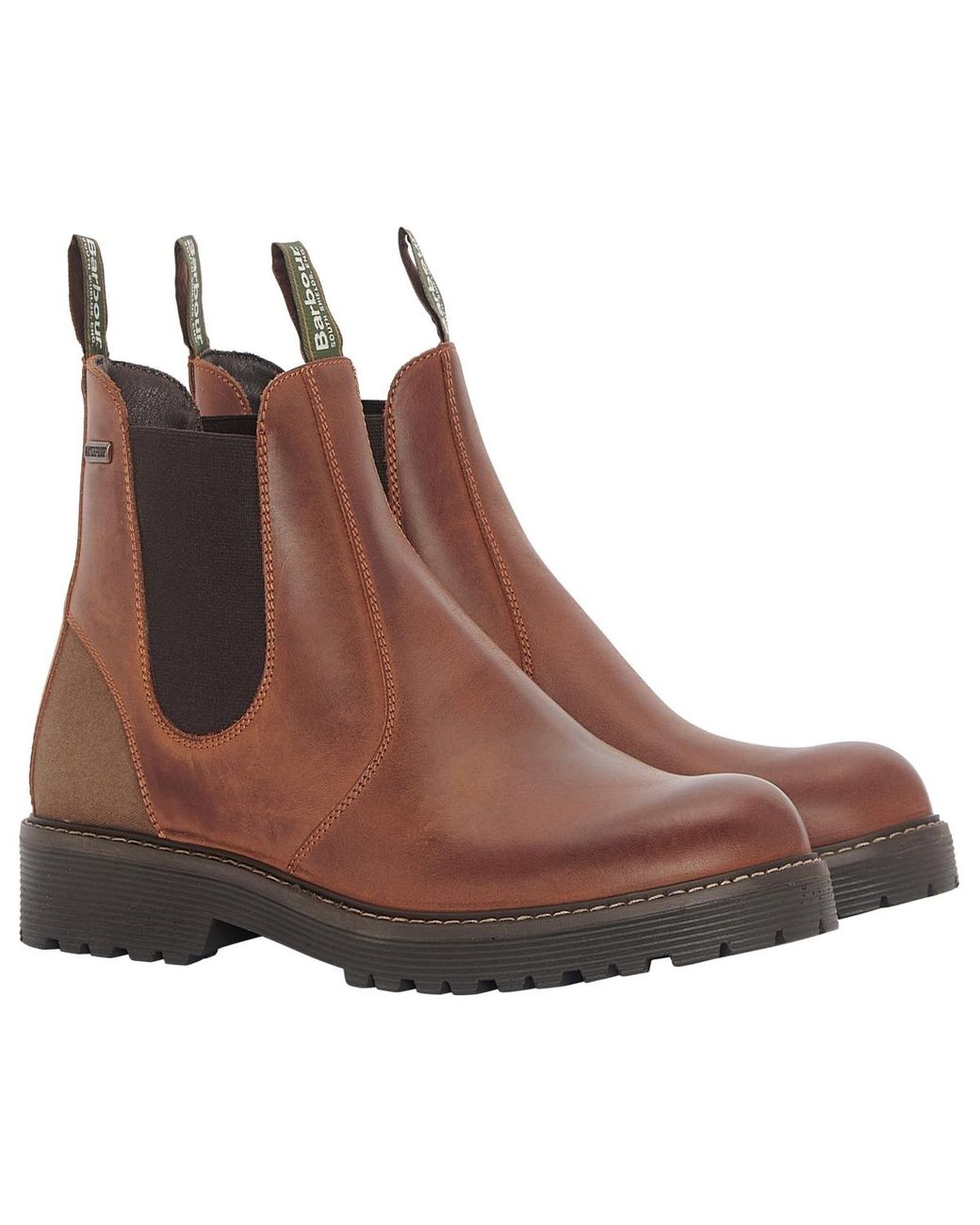 Barbour Patton Chelsea Boot in Brown for Men | Lyst
