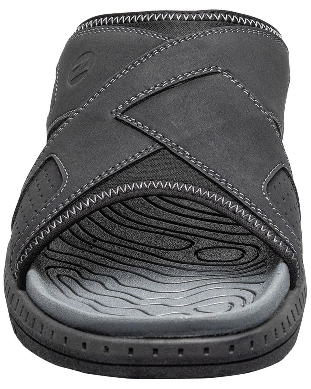Nunn Bush Laguna Slide Sandals in Black for Men | Lyst