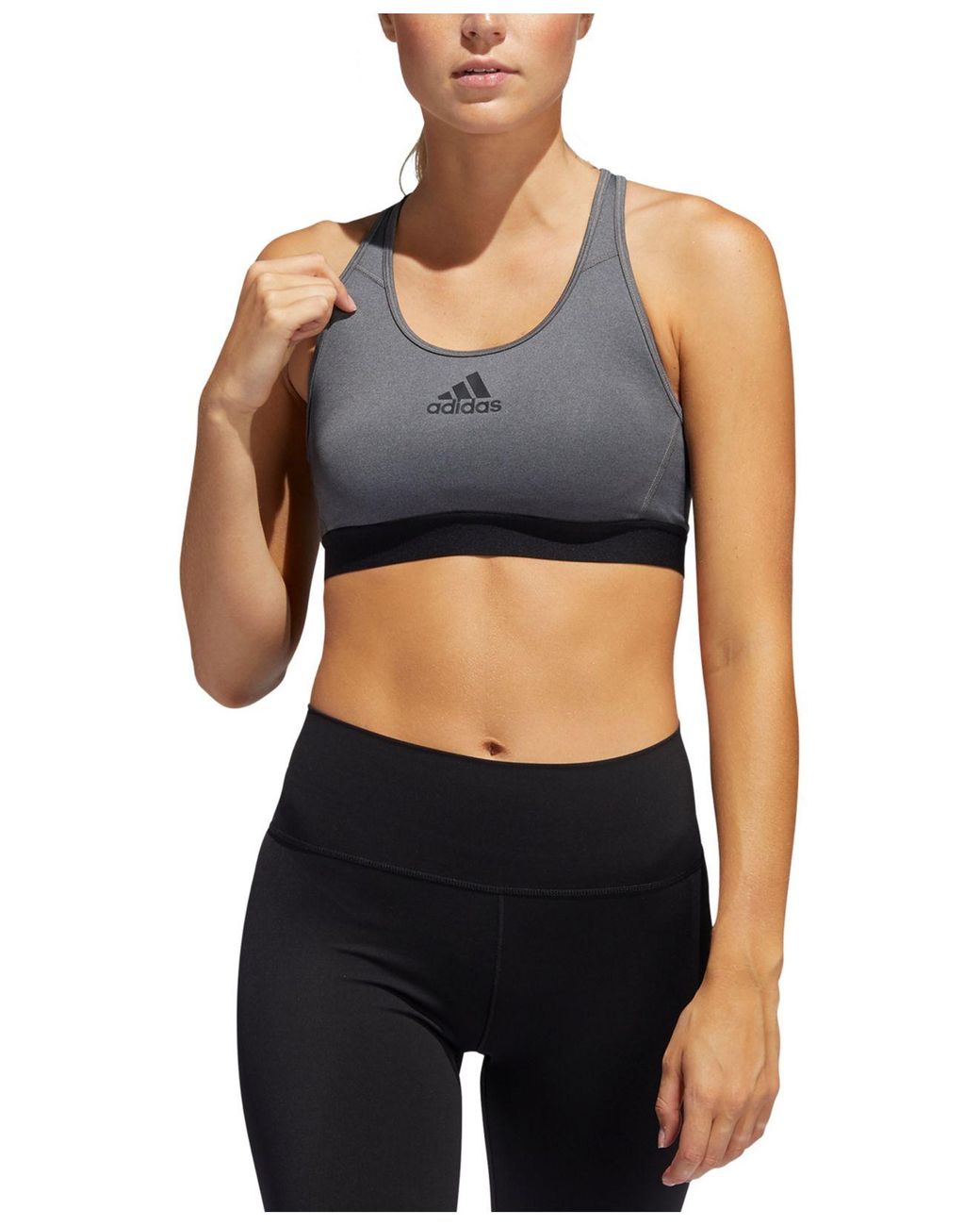 Adidas Synthetic Dont Rest Alphaskin Medium Impact Racerback Sports
