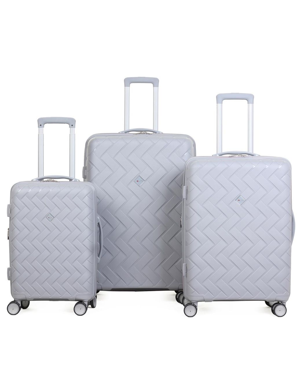 Solite Delaney 3-piece Expandable Spinner luggage Set in Gray | Lyst
