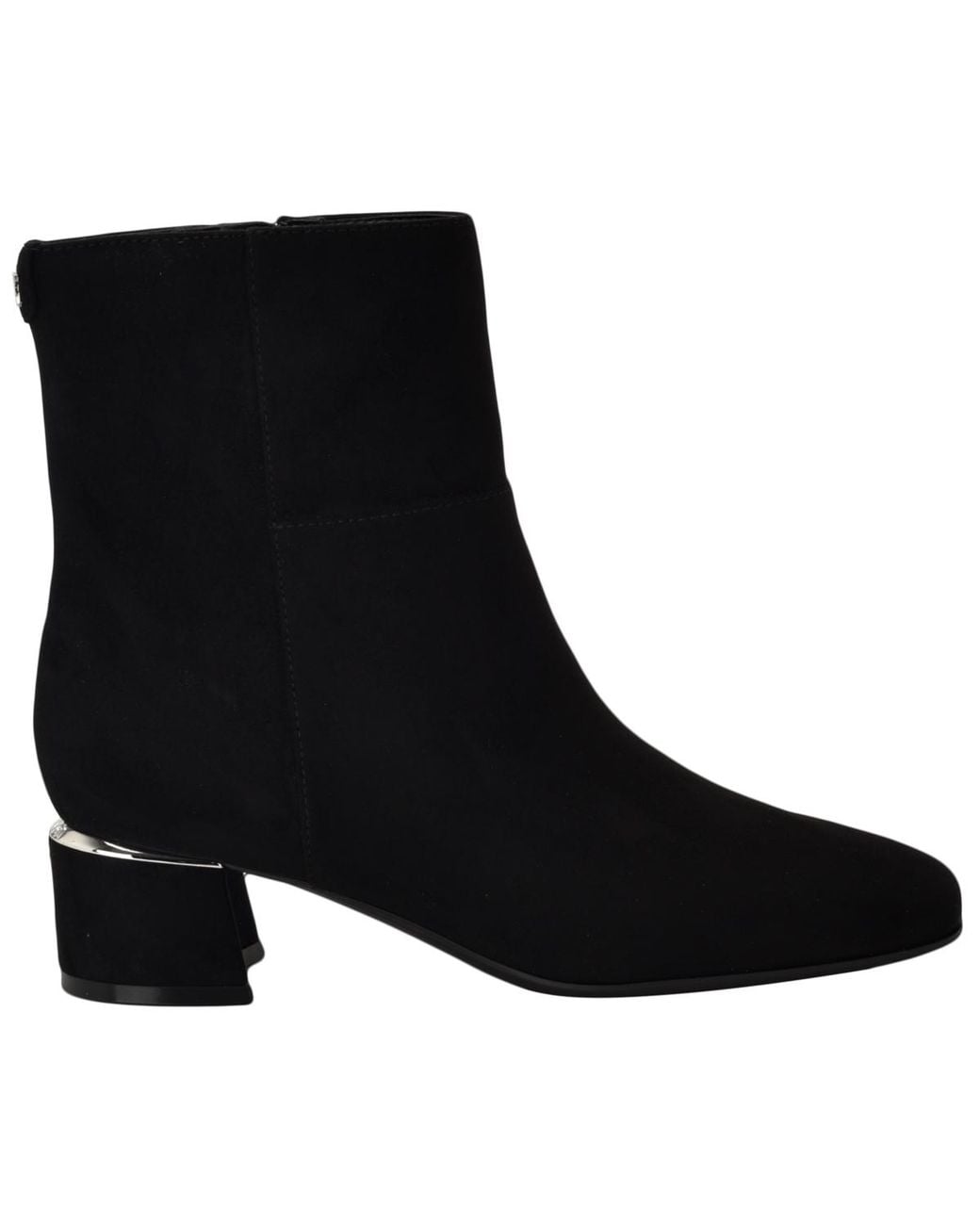 Calvin Klein Parry Block Heel Ankle Booties in Black | Lyst