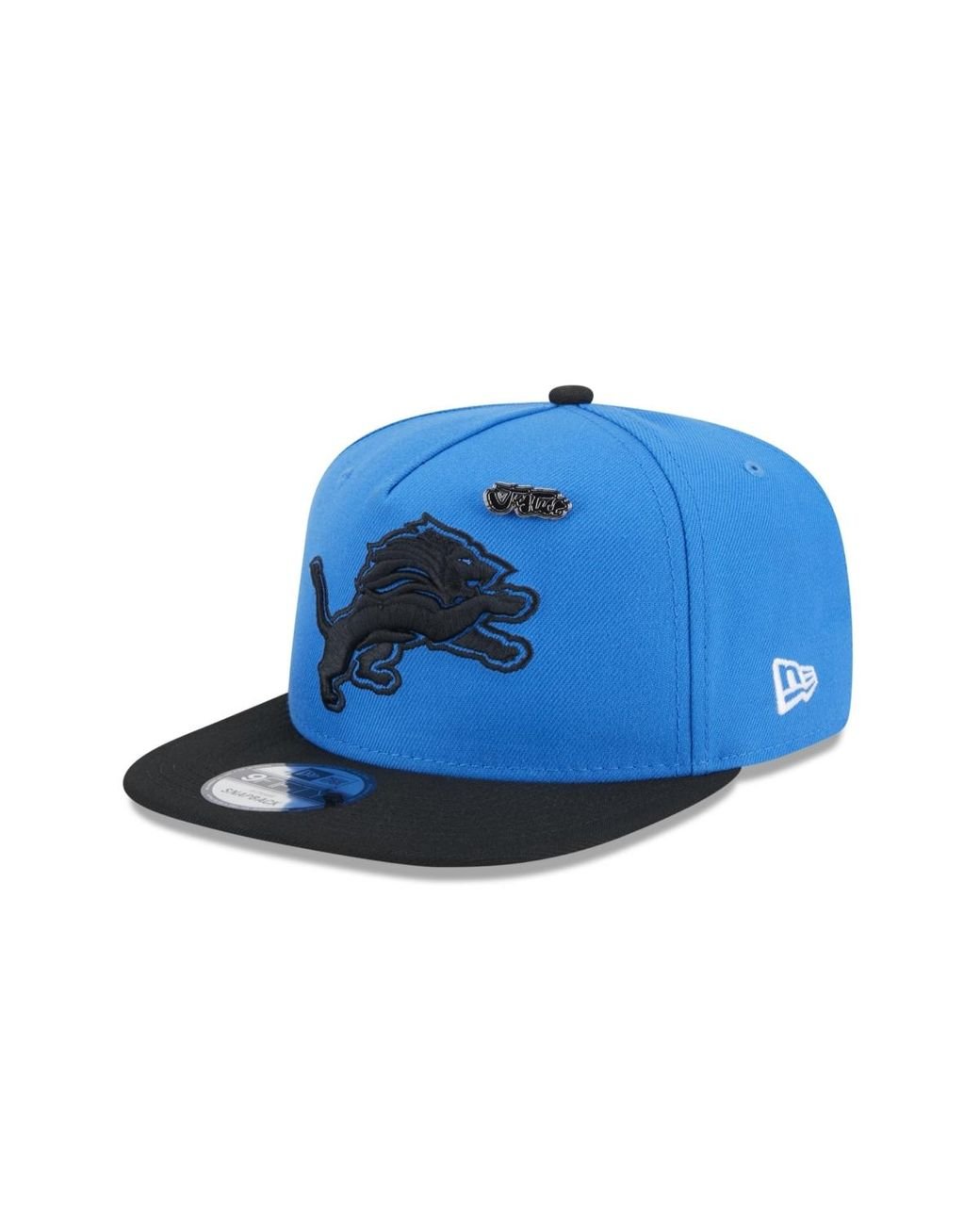 KTZ Blue Detroit Lions 2024 Inspire Change A-frame 9fifty Snapback Hat ...