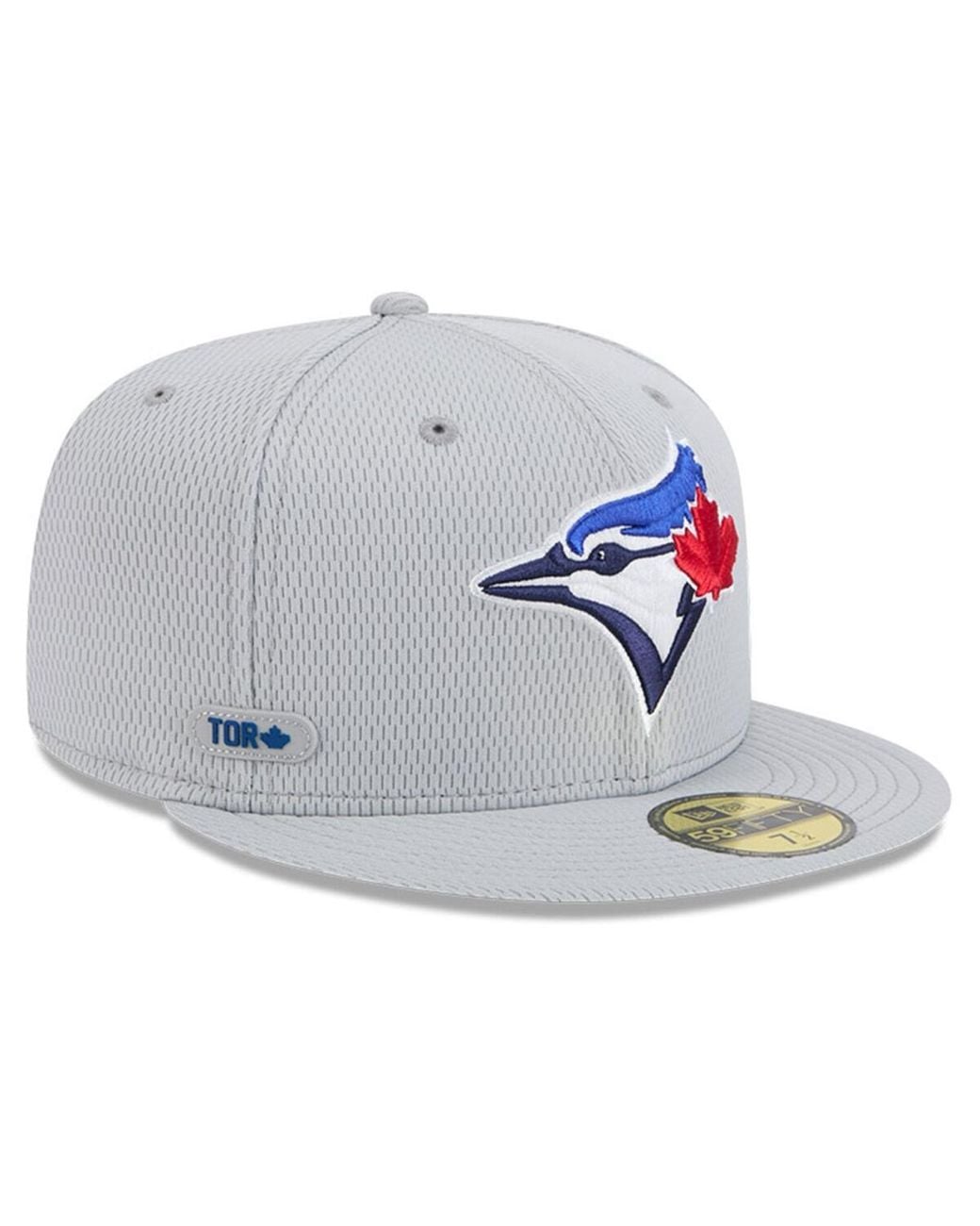 KTZ Toronto Blue Jays 2025 Mlb Clubhouse 59fifty Fitted Hat in Gray for ...