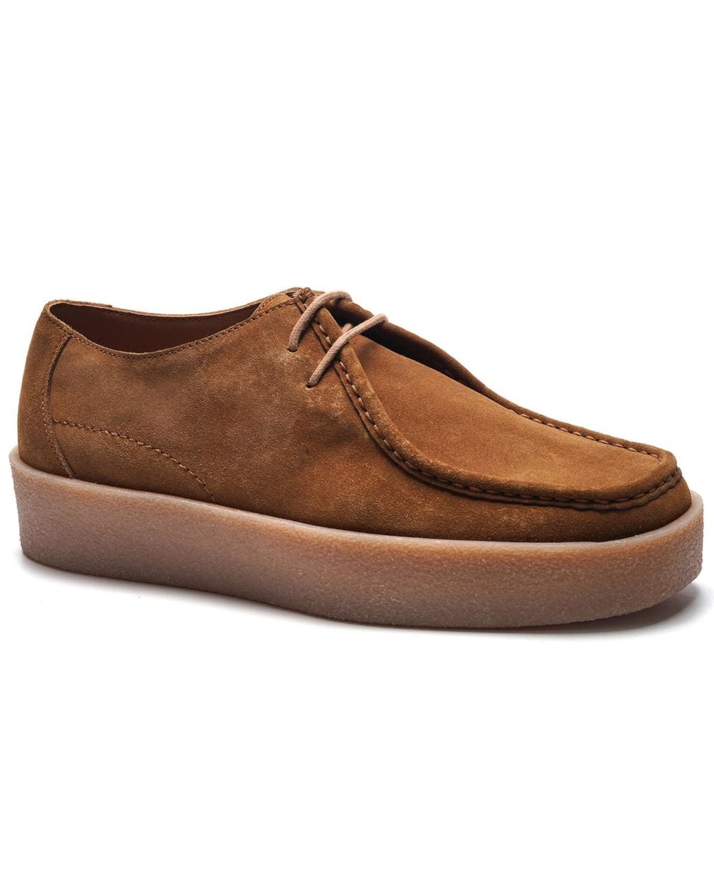 A. Veer Anthony Veer Mason Moc-toe Derby Shoes in Brown for Men | Lyst