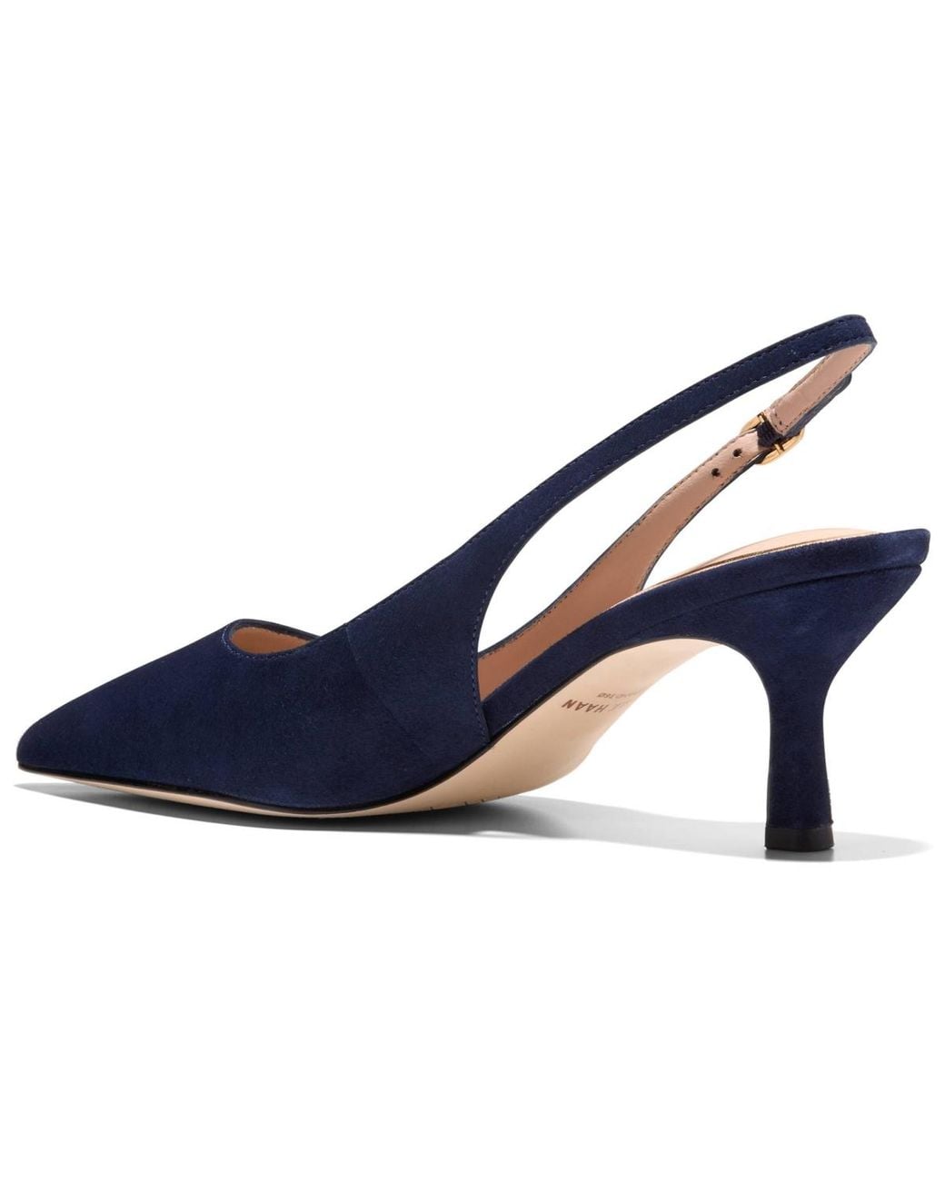 Cole Haan Hansell Sling Back Pumps in Blue | Lyst