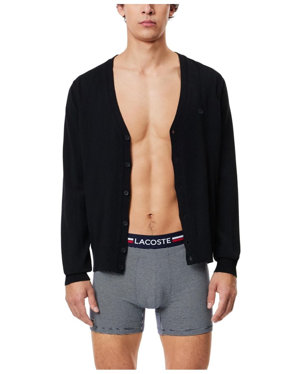 Lacoste Regular Fit Stretch French Flag Boxer Briefs in Blue for Men | Lyst