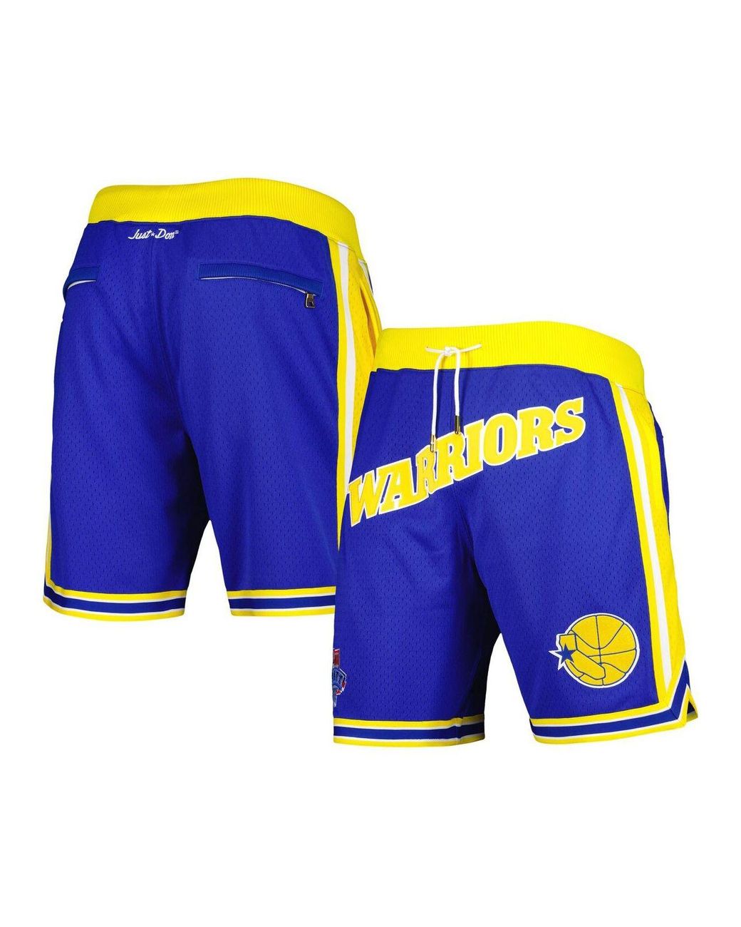 Mitchell & Ness Royal, Gold Golden State Warriors 1993 Nba Draft Hardwood Classics Just Don ...