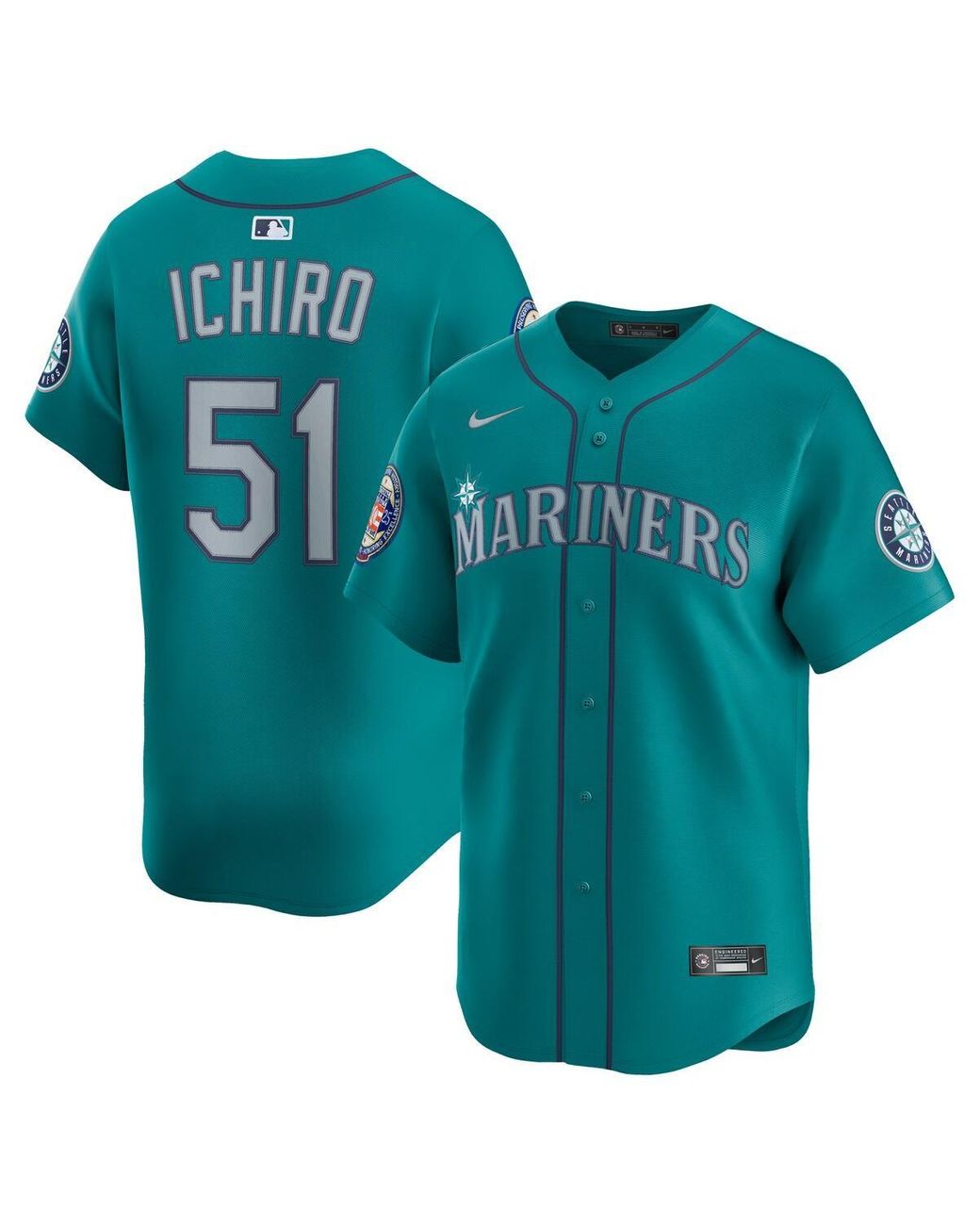 Nike Ichiro Suzuki Seattle Mariners 2025 National Baseball Hall Of Fame ...