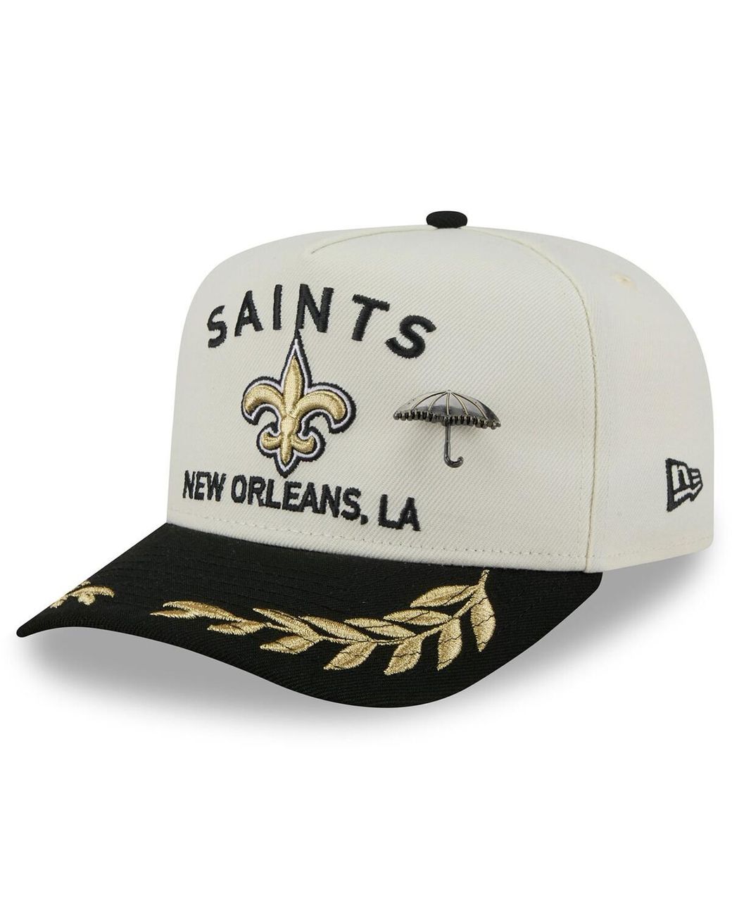 KTZ Cream/black New Orleans Saints 2025 Nfl Draft A-frame 59fifty ...