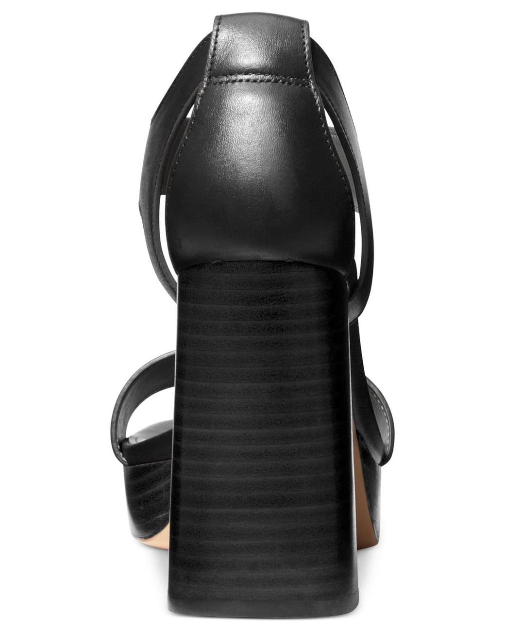 Michael Kors Michael Berkley Mid Sandals in Black | Lyst