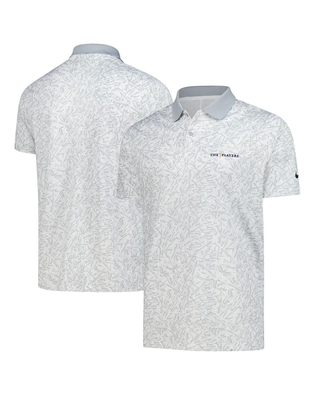 Nike 2025 The Players Performance Victory All Over Print Polo Shirt in Gray for Men | Lyst