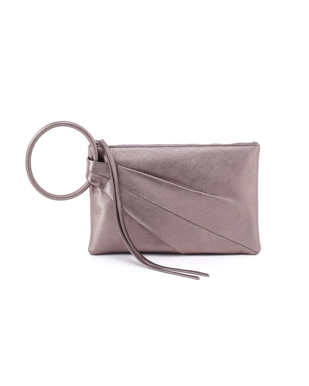 Hobo International Sheila Soft Ring Clutch in Pink | Lyst
