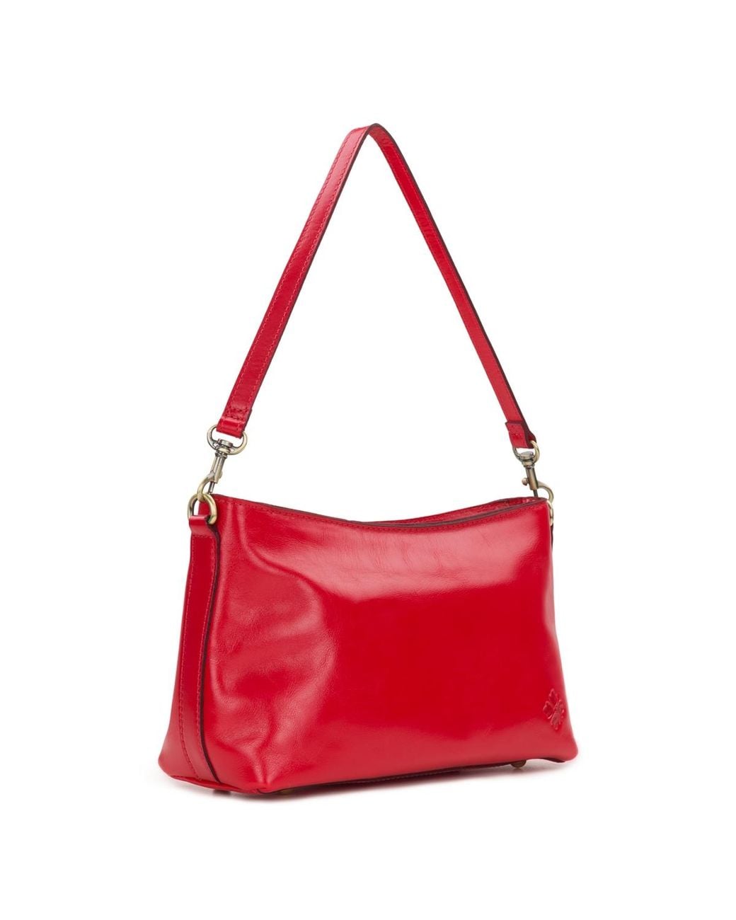 Patricia Nash Betta Medium Leather Crossbody in Red | Lyst