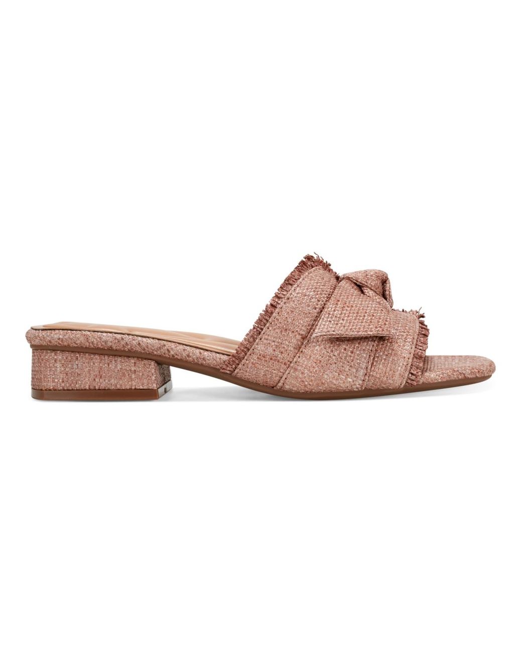Easy Spirit Girly Eflex Knotted Bow Dress Sandals in Pink | Lyst