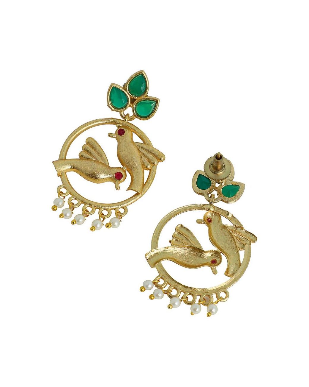 SOH The Halo-bird Drop Earrings in Metallic | Lyst