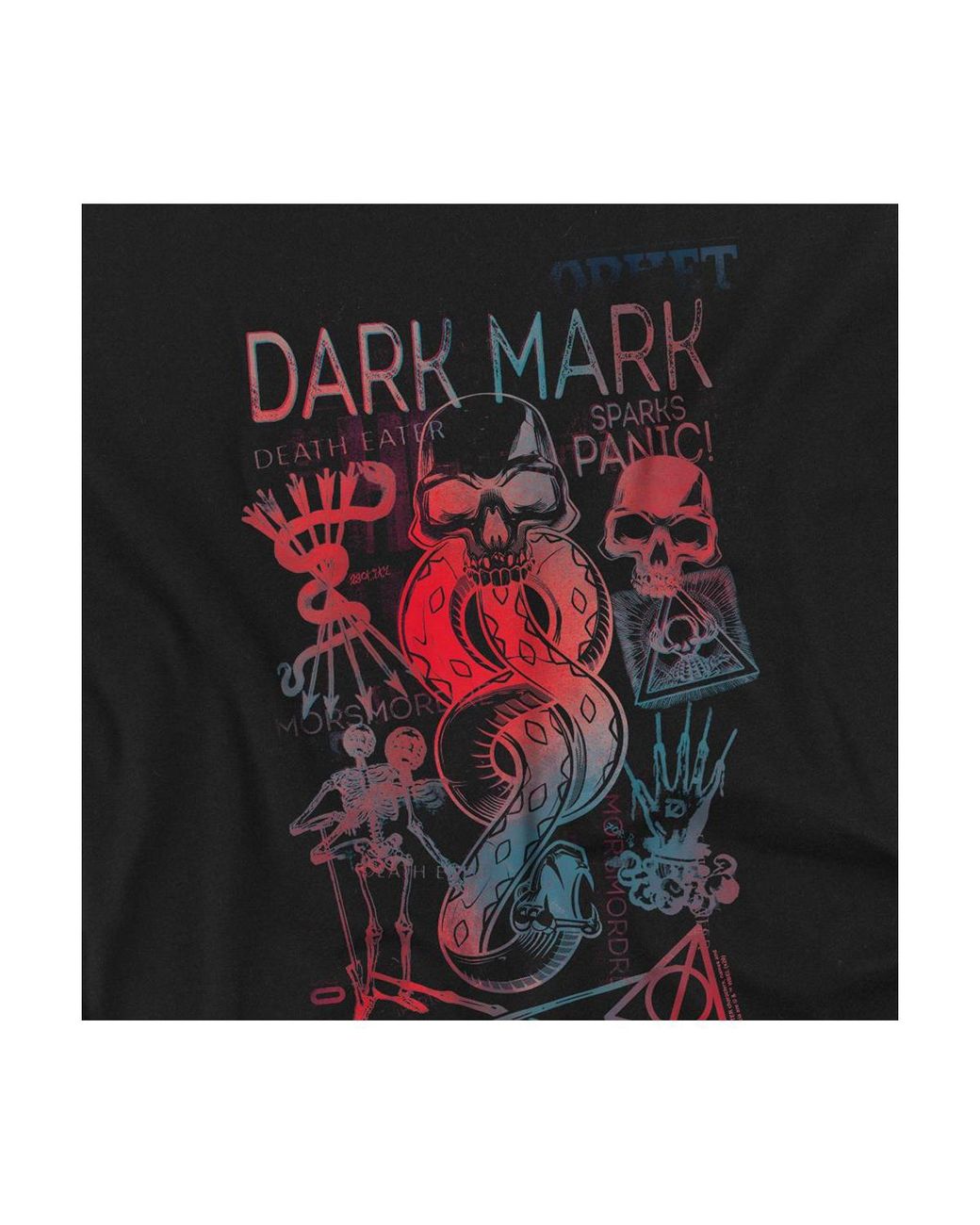 Harry Potter Dark Mark Collage T Shirt in Black for Men | Lyst
