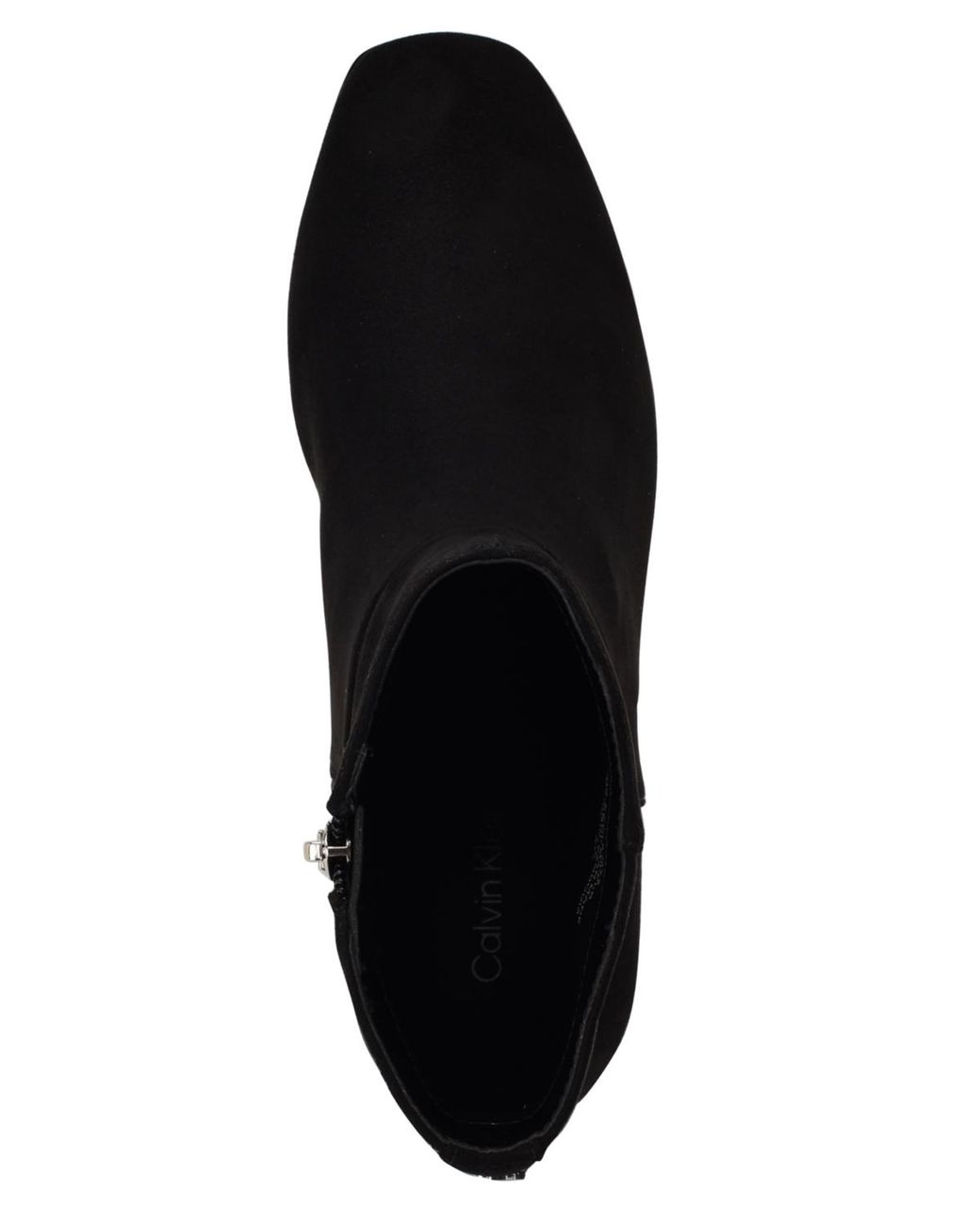 Calvin Klein Parry Block Heel Ankle Booties in Black | Lyst