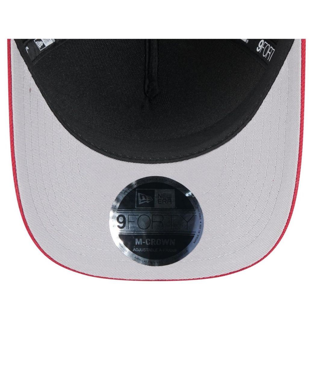 KTZ Black/ Cardinal Arizona Cardinals 2025 Nfl Draft 9forty A-frame M ...