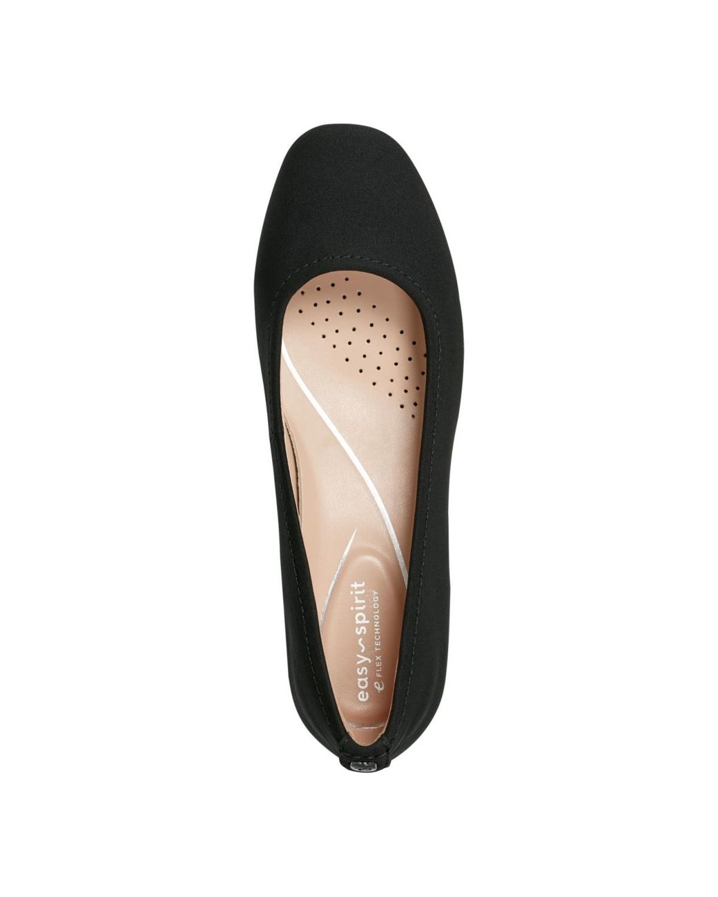 Easy Spirit Jain Eflex Low Block Heel Pumps in Black | Lyst