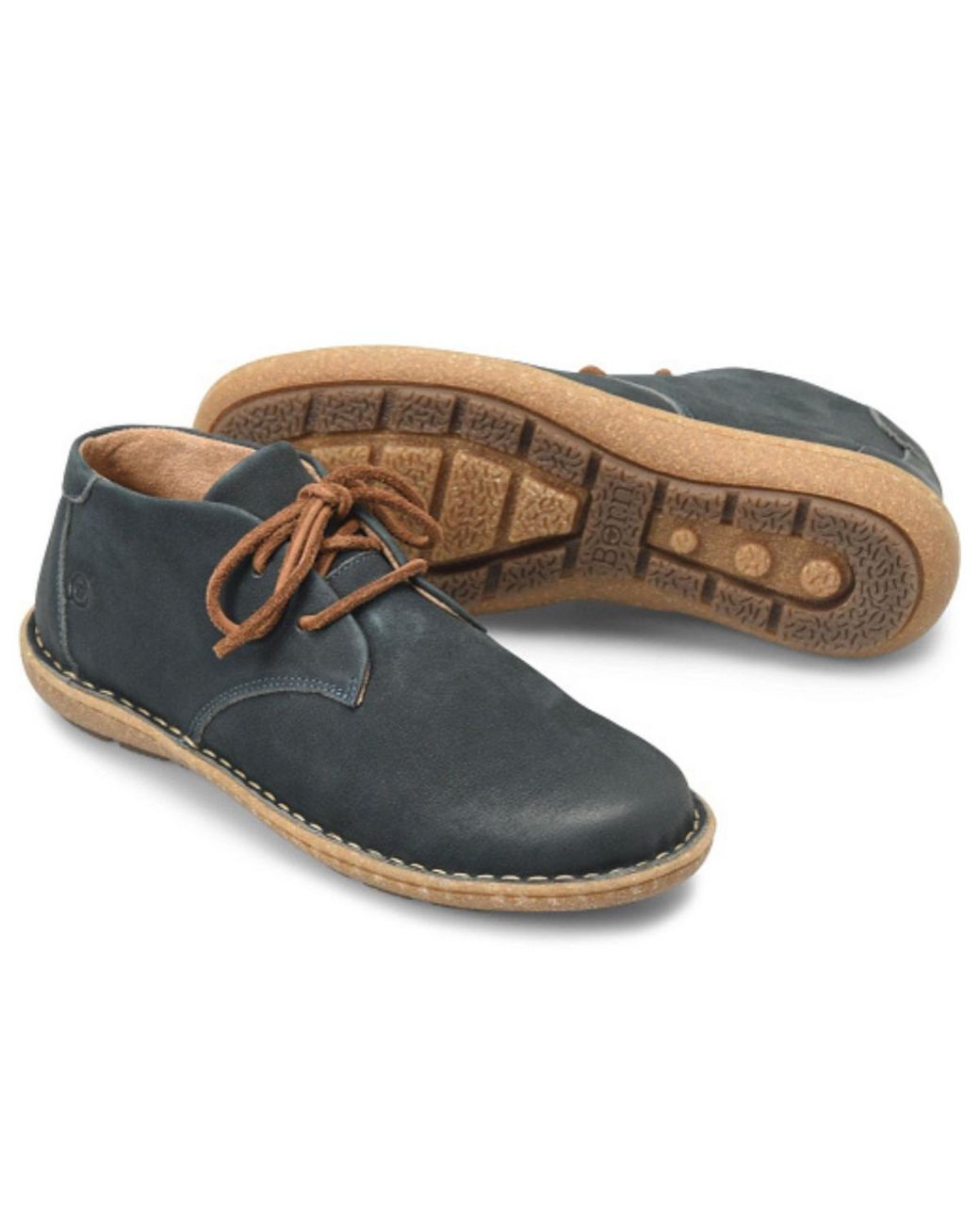 Born Nuala Ii Lace Up Booties in Blue | Lyst