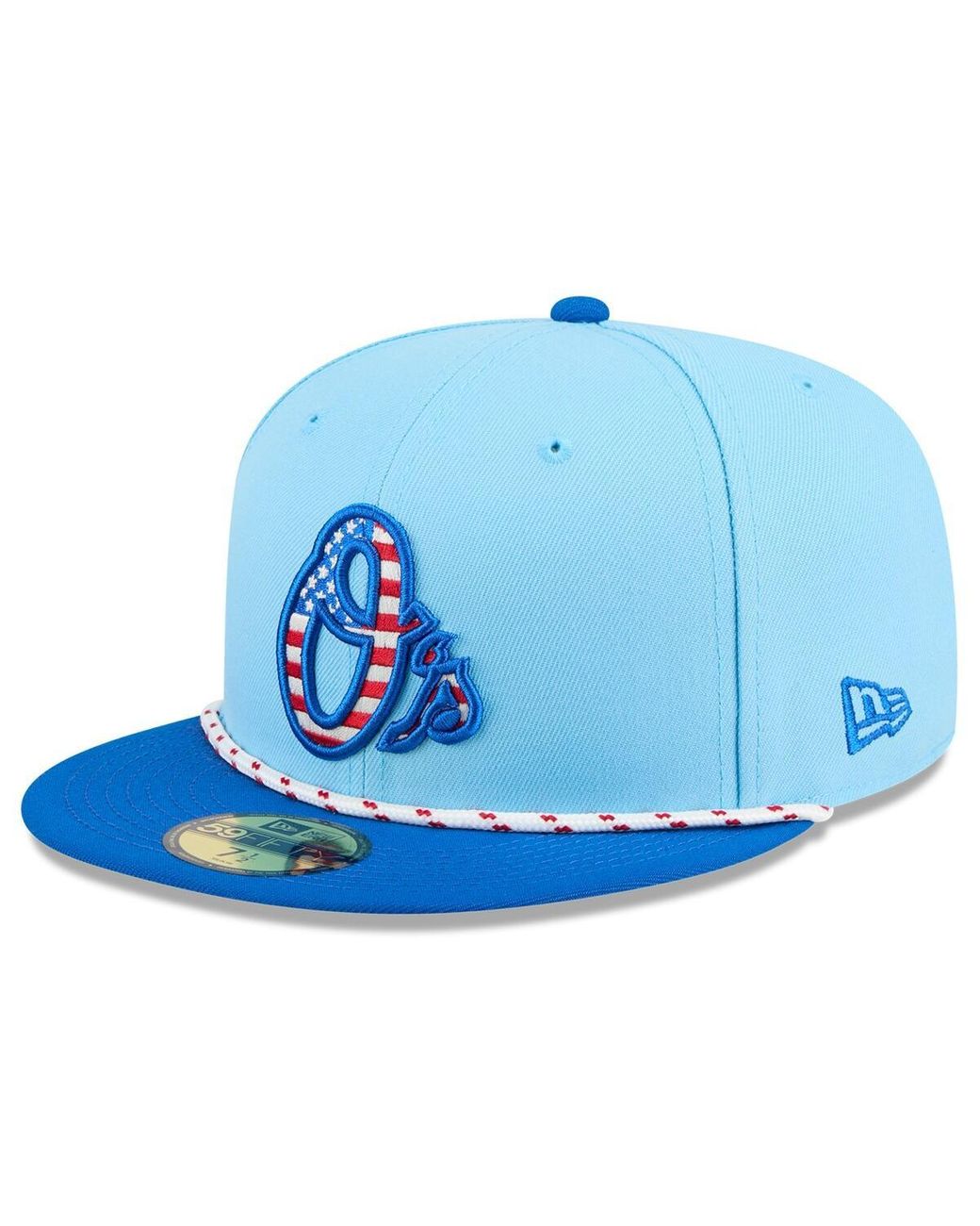 KTZ Light Blue/blue Baltimore Orioles 2025 Fourth Of July 59fifty ...
